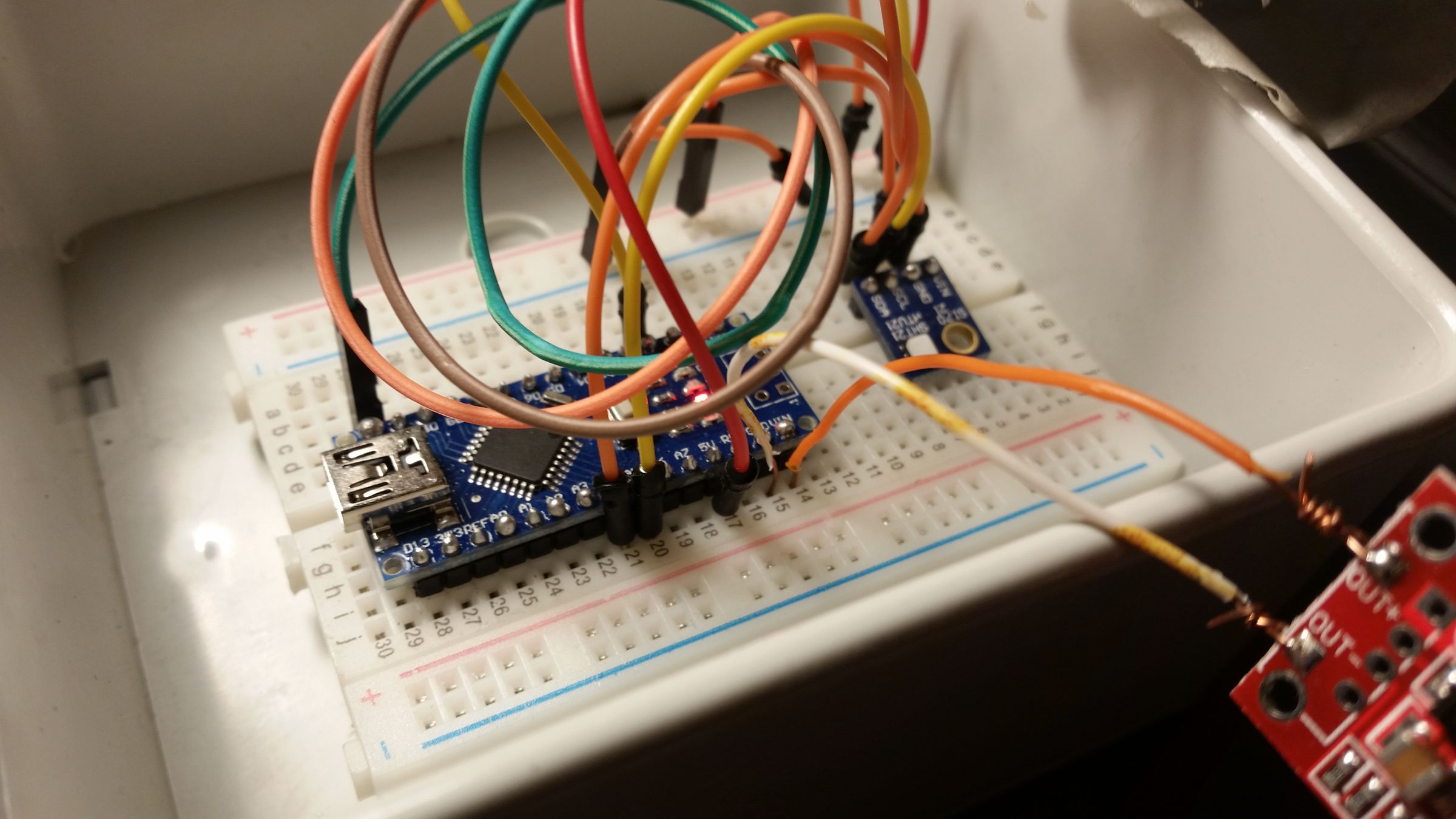 Bedside 20x4 LCD / RF 433MHz Clock & Weather Monitor With Arduino : 6 ...