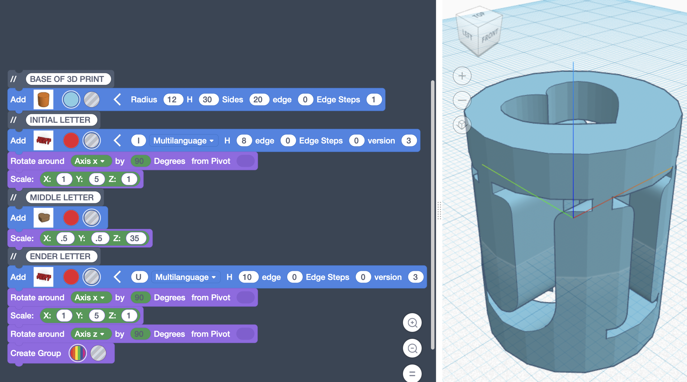 3D Parametric Printing Shadow - Instructables