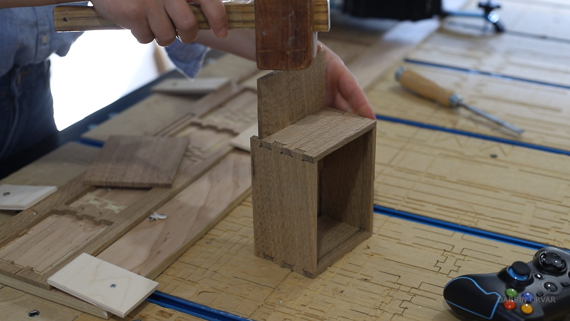 Making a Box Joint Keepsake Box on the CNC : 11 Steps (with Pictures ...