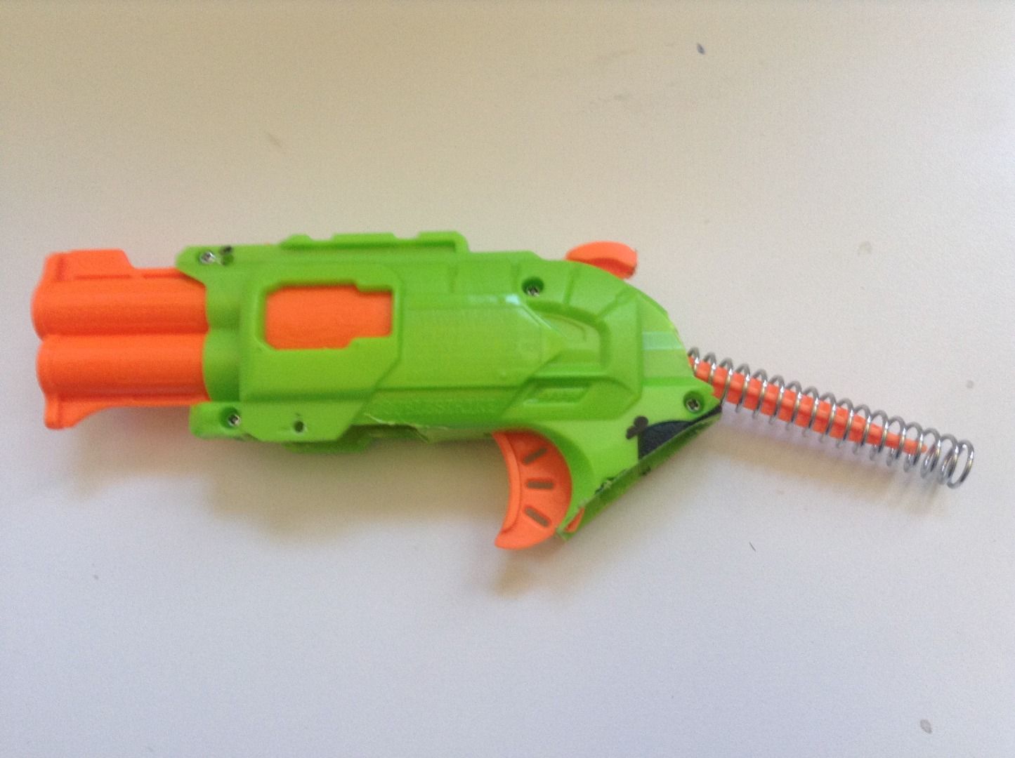 How to Mod the NERF Zombie Strike Doublestrike Blaster to Be Wrist ...