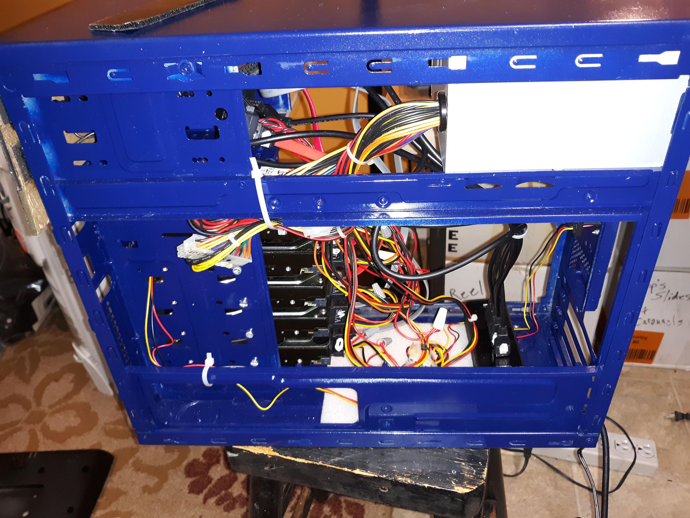 PC Tower (no Motherboard) 5 Switchable Hard Drives to Single USB ...