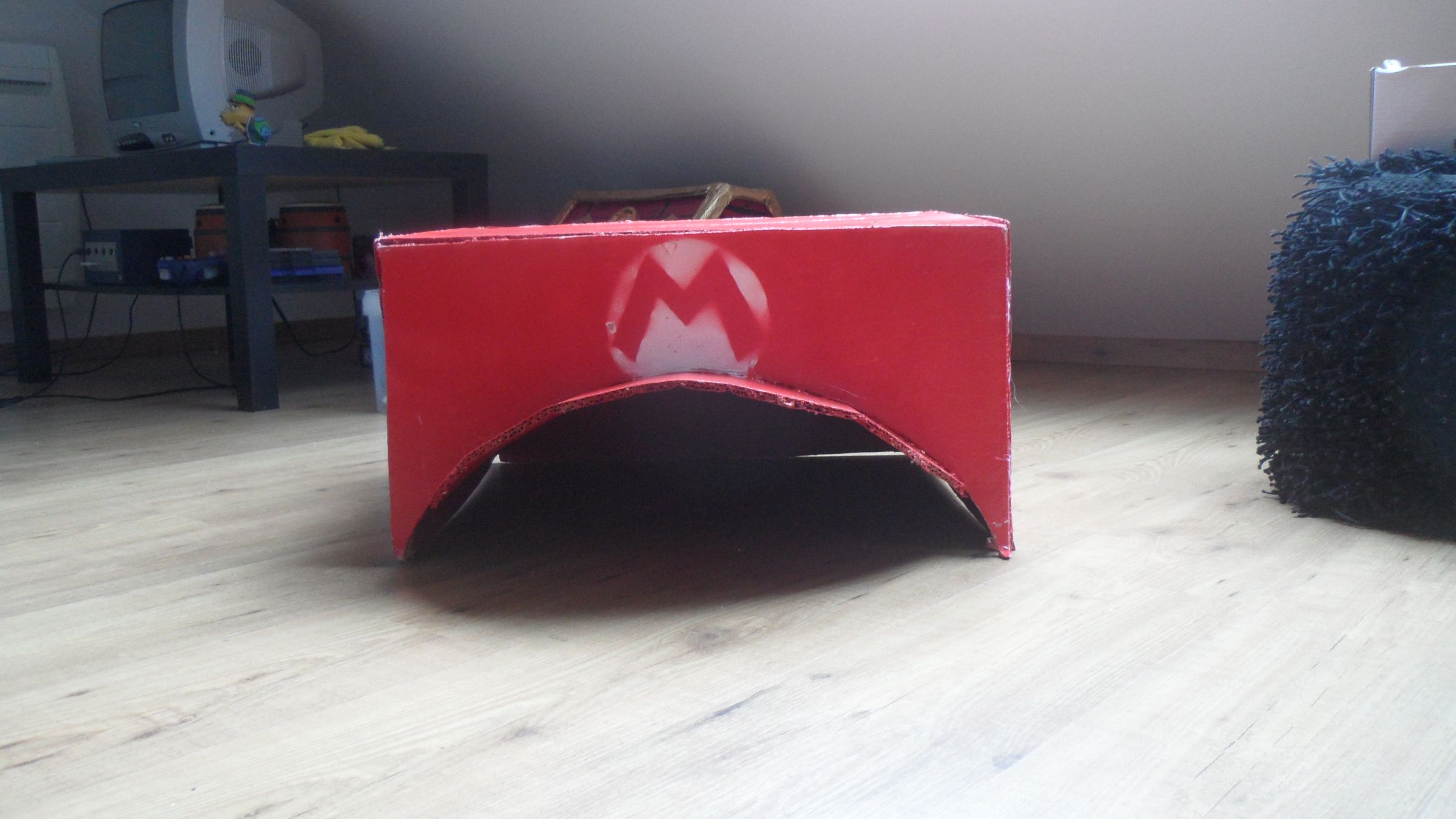 Giant Cardboard Papercraft Mario : 5 Steps (with Pictures) - Instructables