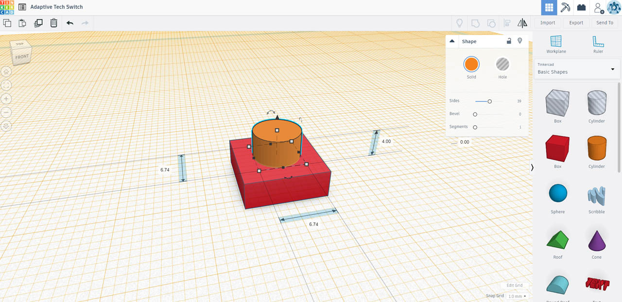Create Adaptive Switches With TinkerCAD and 3D Printing : 8 Steps (with ...