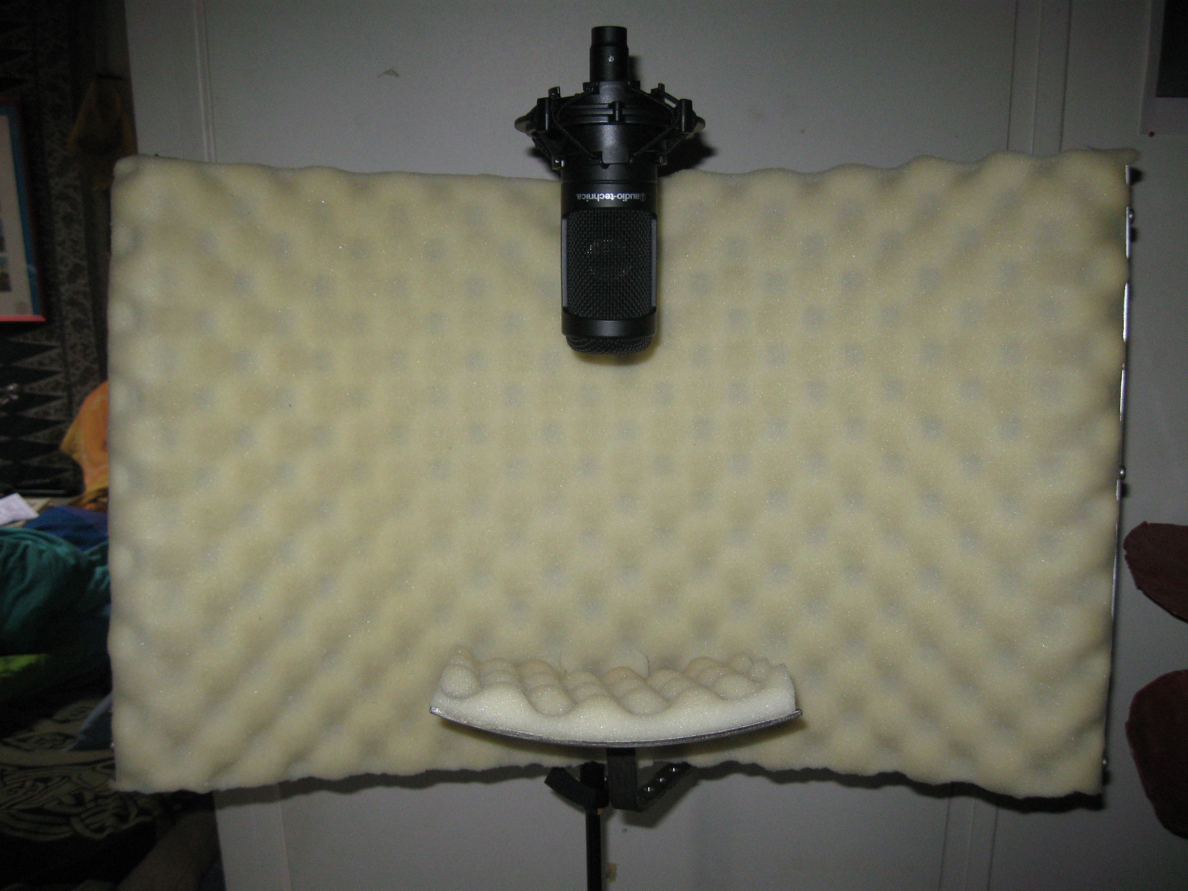 REFLEXION SCREEN MICROPHONE STUDIO - Instructables