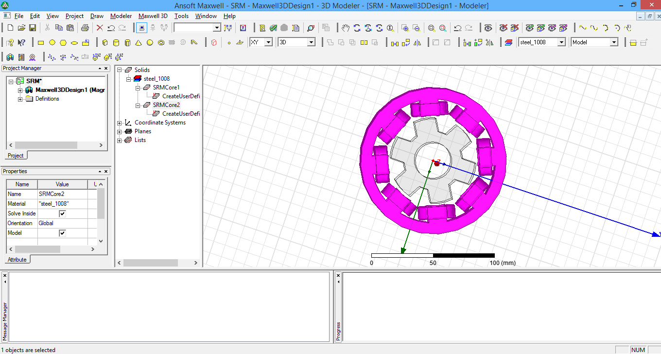 Switched Reluctance Motor Design Using Ansys Maxwell : 6 Steps - Instructables