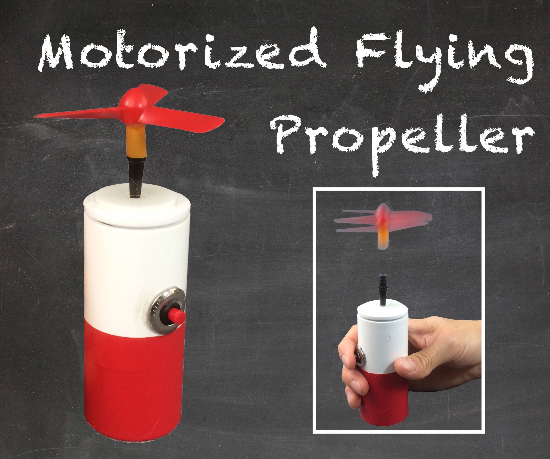 Motorized Flying Propeller : 8 Steps (with Pictures) - Instructables
