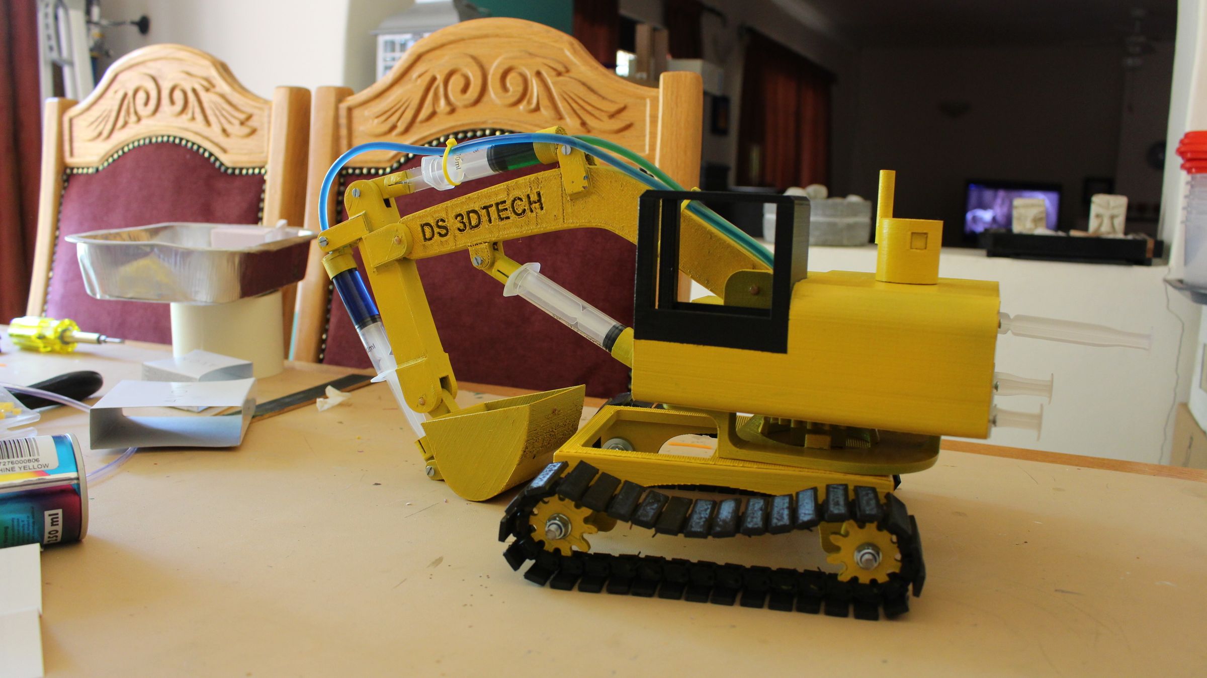 3D Printed Excavator : 15 Steps (with Pictures) - Instructables