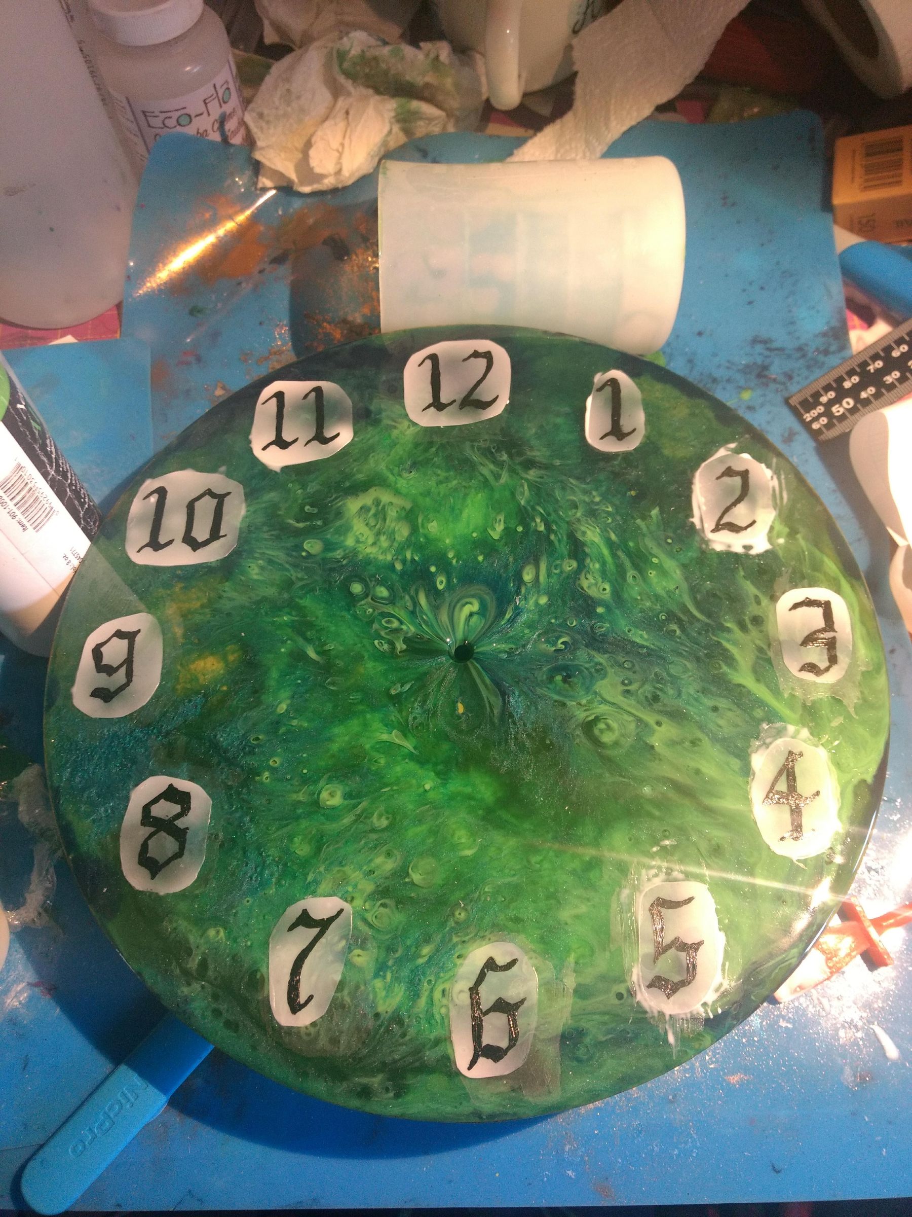 Green Chaos Clock : 12 Steps (with Pictures) - Instructables