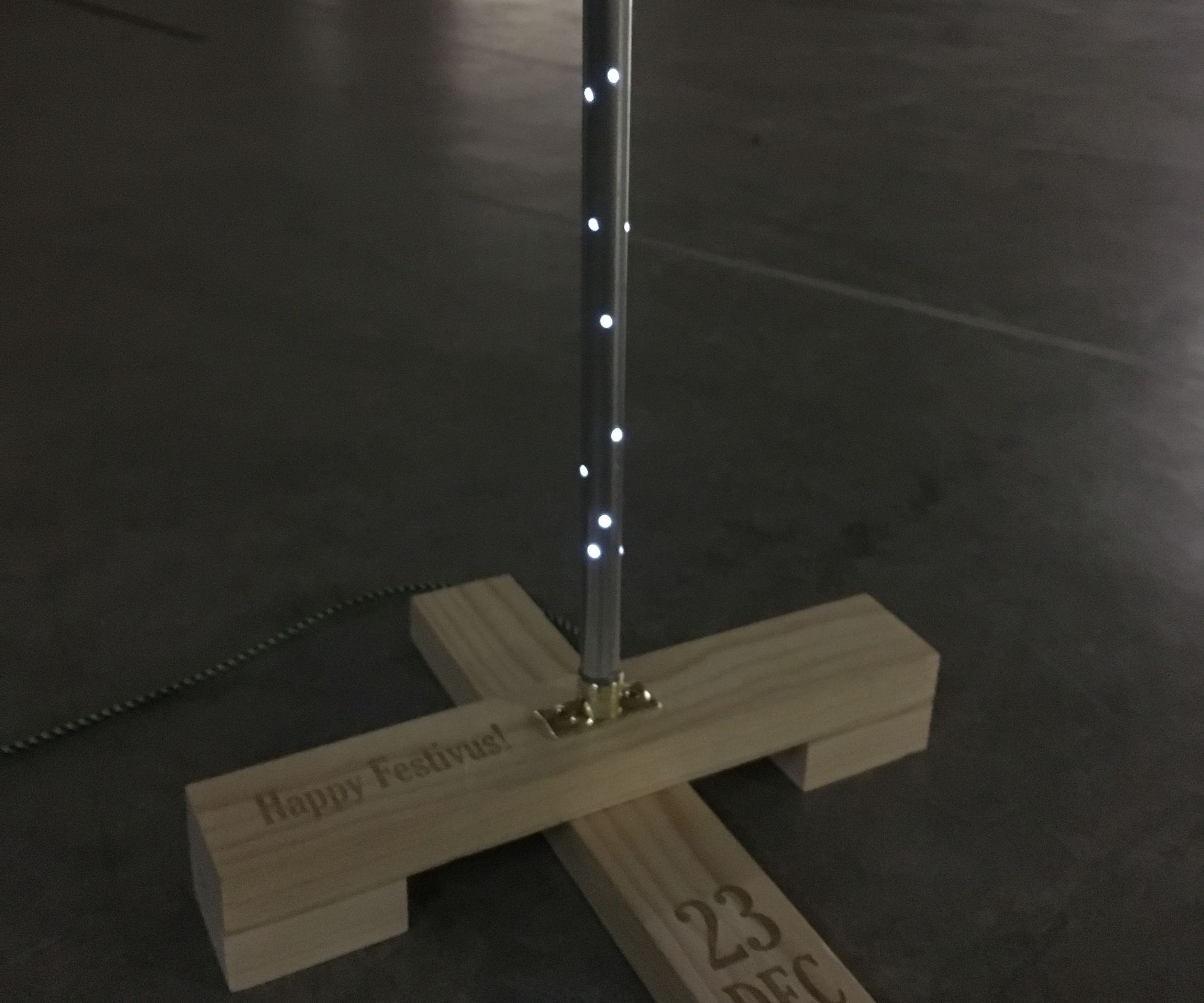 Modern Take on the Festivus Pole : 3 Steps (with Pictures) - Instructables