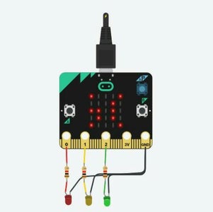 TRAFFIC SIGNAL Using Microbit : 4 Steps - Instructables