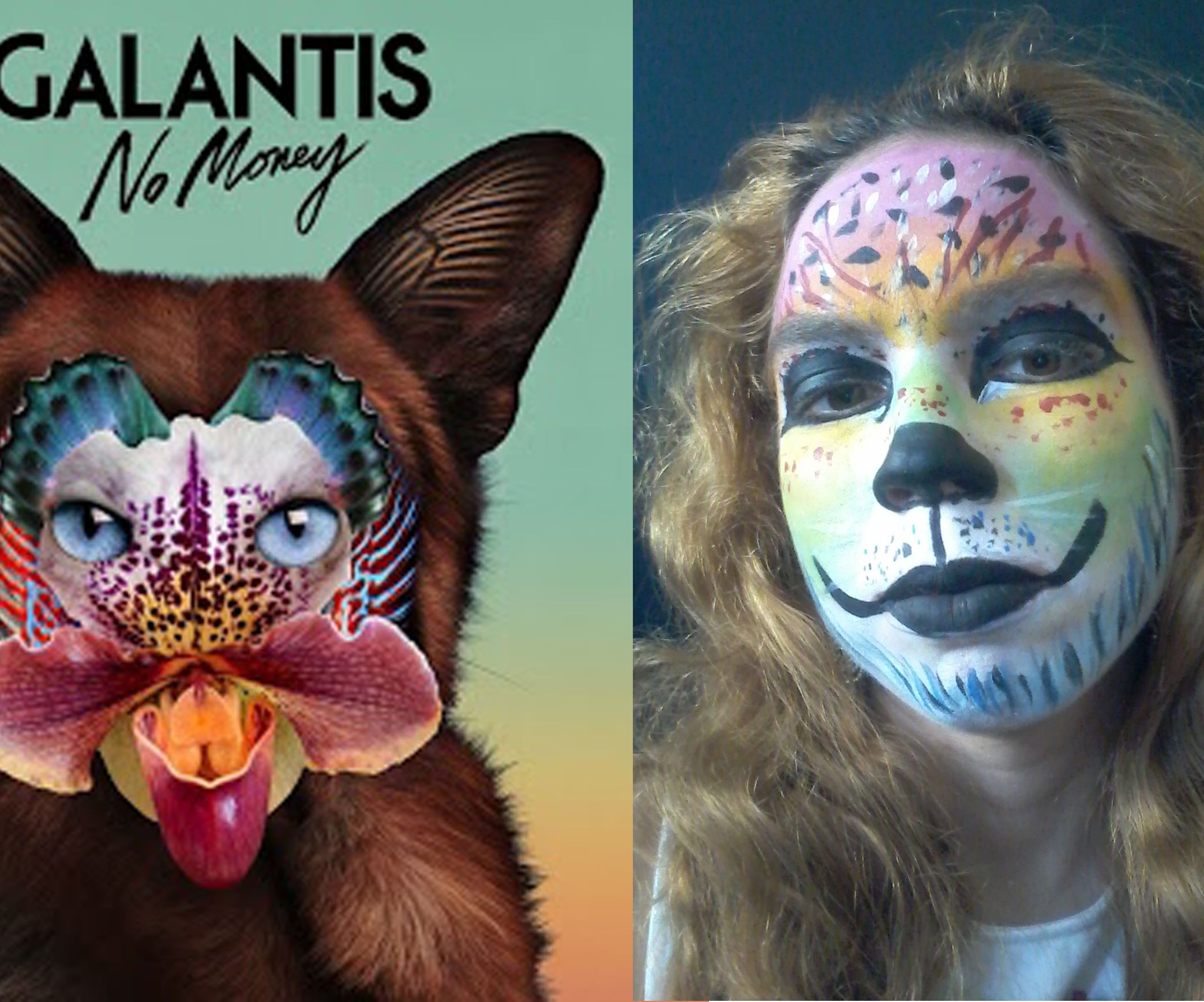 Galantis No Money Face Paint : 5 Steps - Instructables