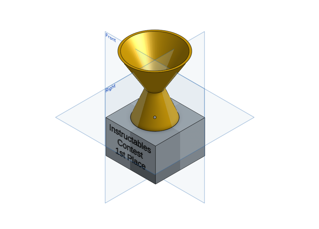 Onshape Trophy (MM) : 8 Steps - Instructables