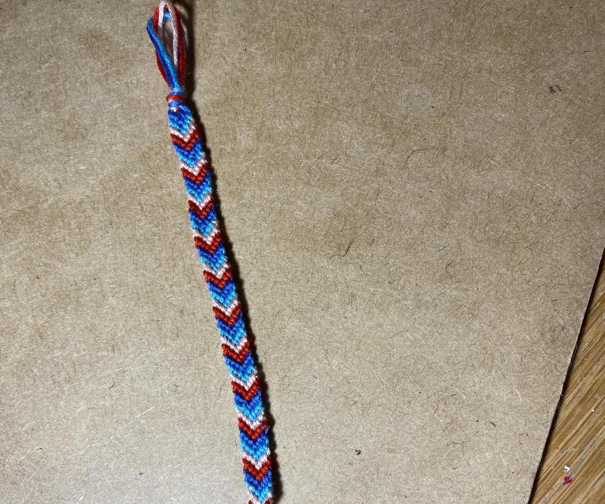 Chevron Friendship Bracelet Instructions : 7 Steps - Instructables