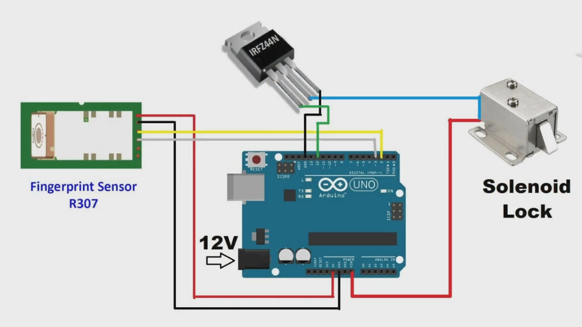 Fingerprint Locker With Arduino : 7 Steps - Instructables