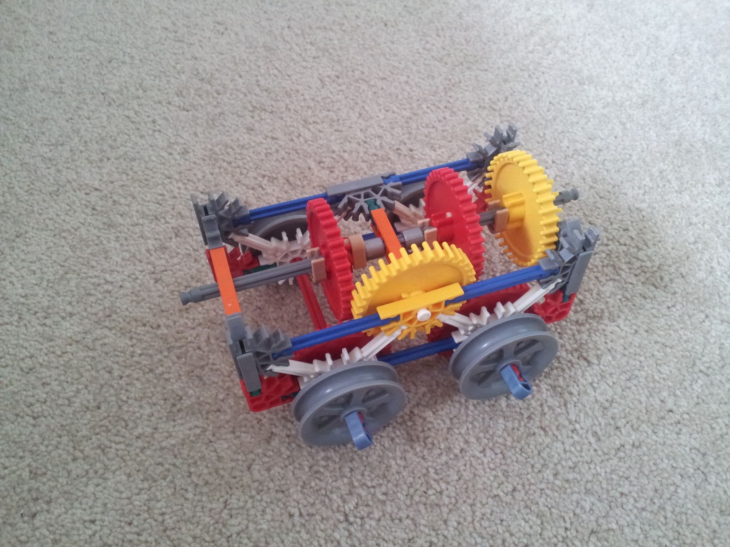 Knex Bi-Directional Cart : 5 Steps - Instructables