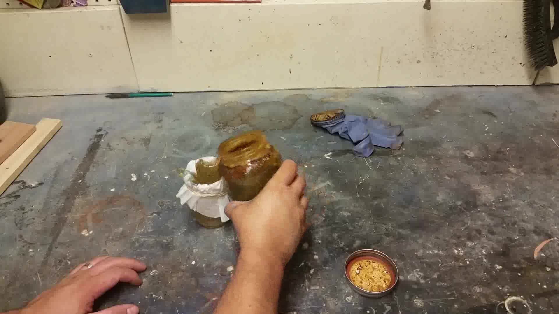 Make Your Own Iron Acetate/Homemade Stain : 9 Steps (with Pictures ...