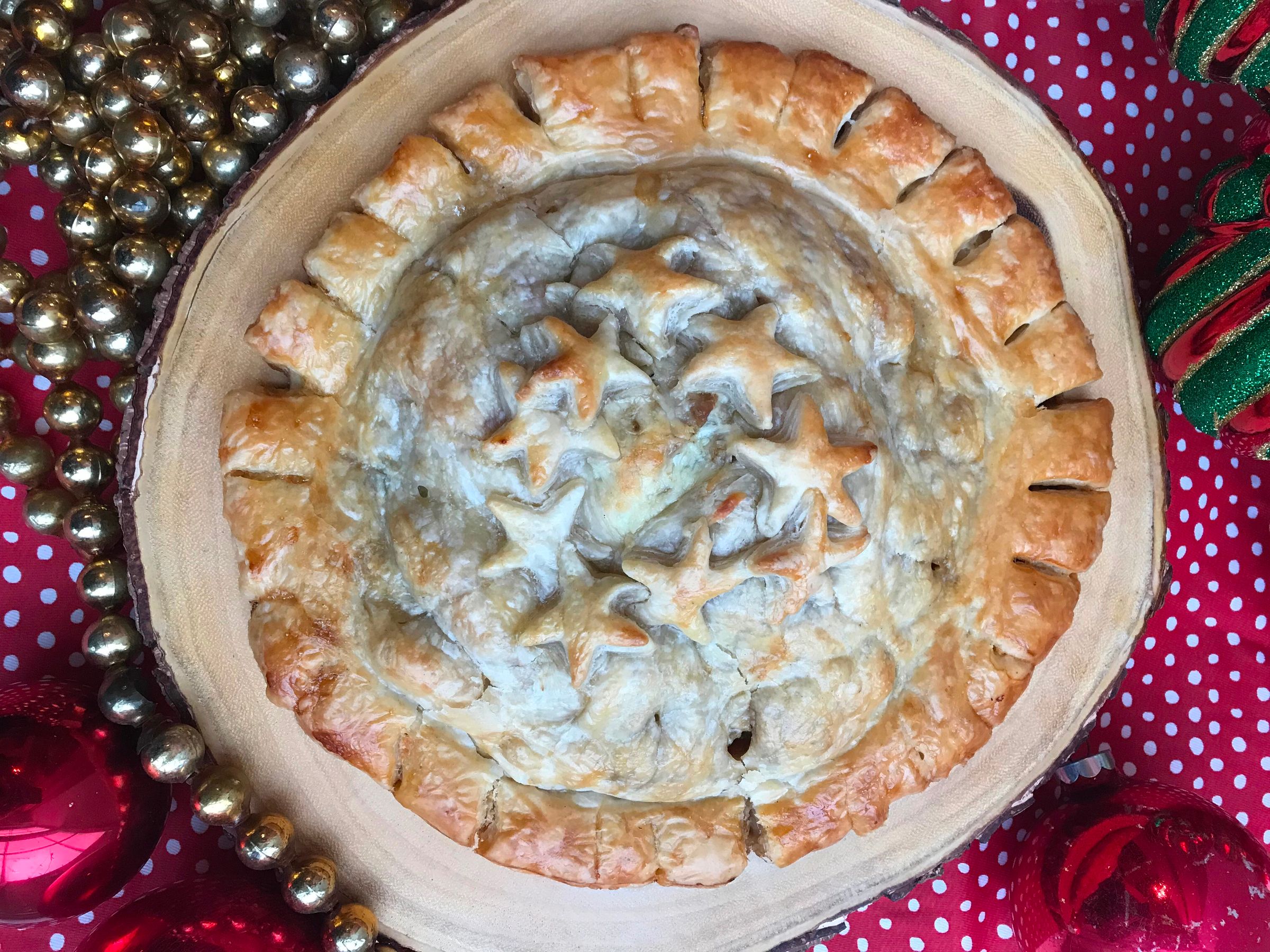 Chicken, Bacon, and Monterey Jack Cheese Pithivier : 15 Steps (with ...