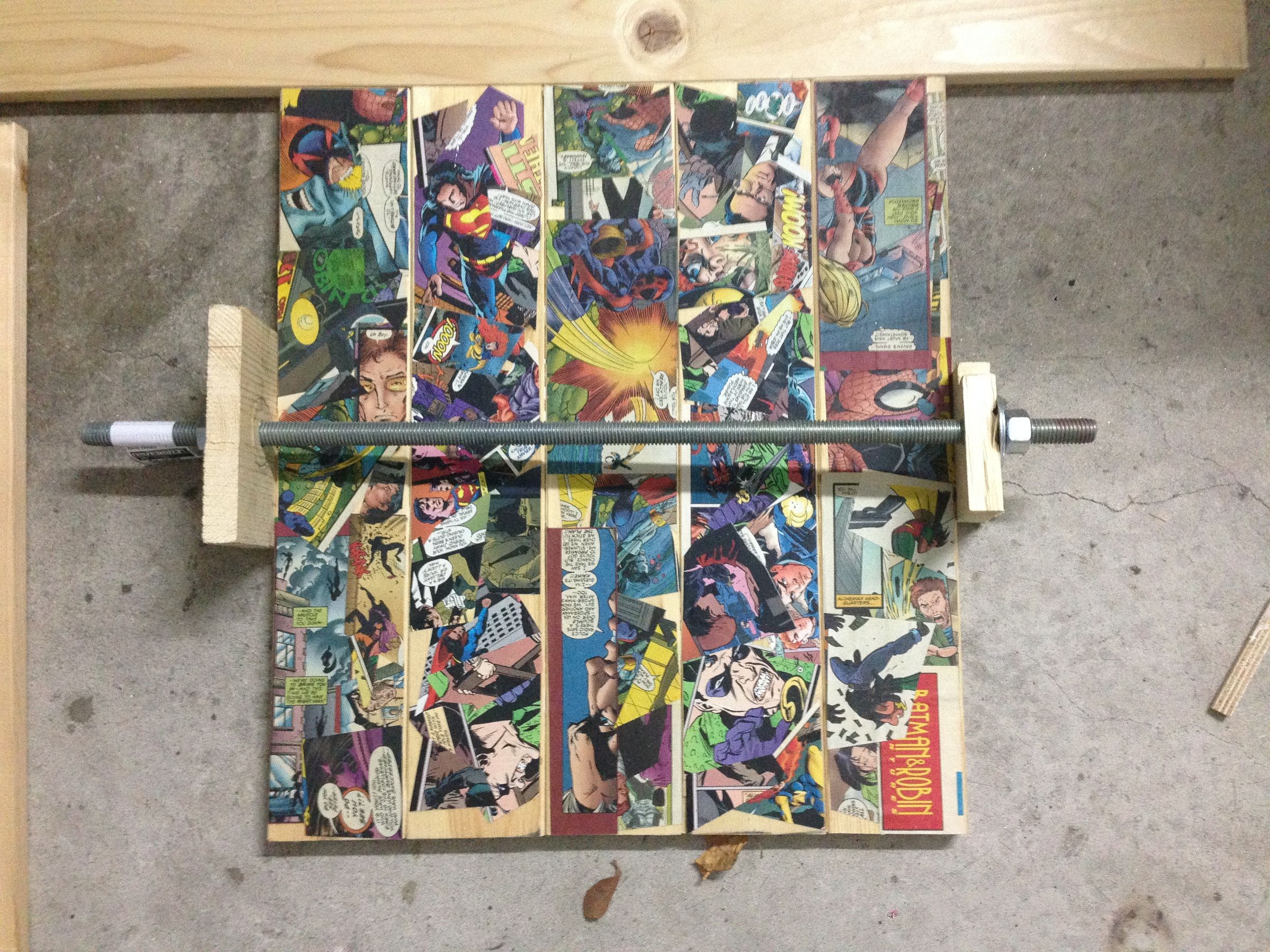 Comic Book Themed Side Table (that Lights Up!) : 8 Steps - Instructables