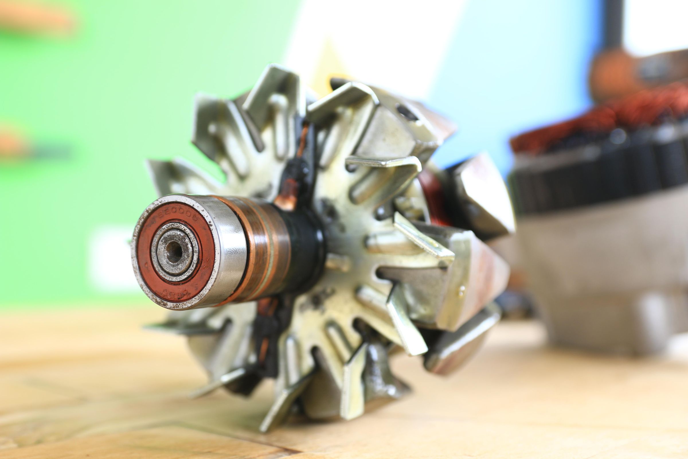 Converting Car Alternator Into a Permanent Magnet Brushless Motor : 6 ...