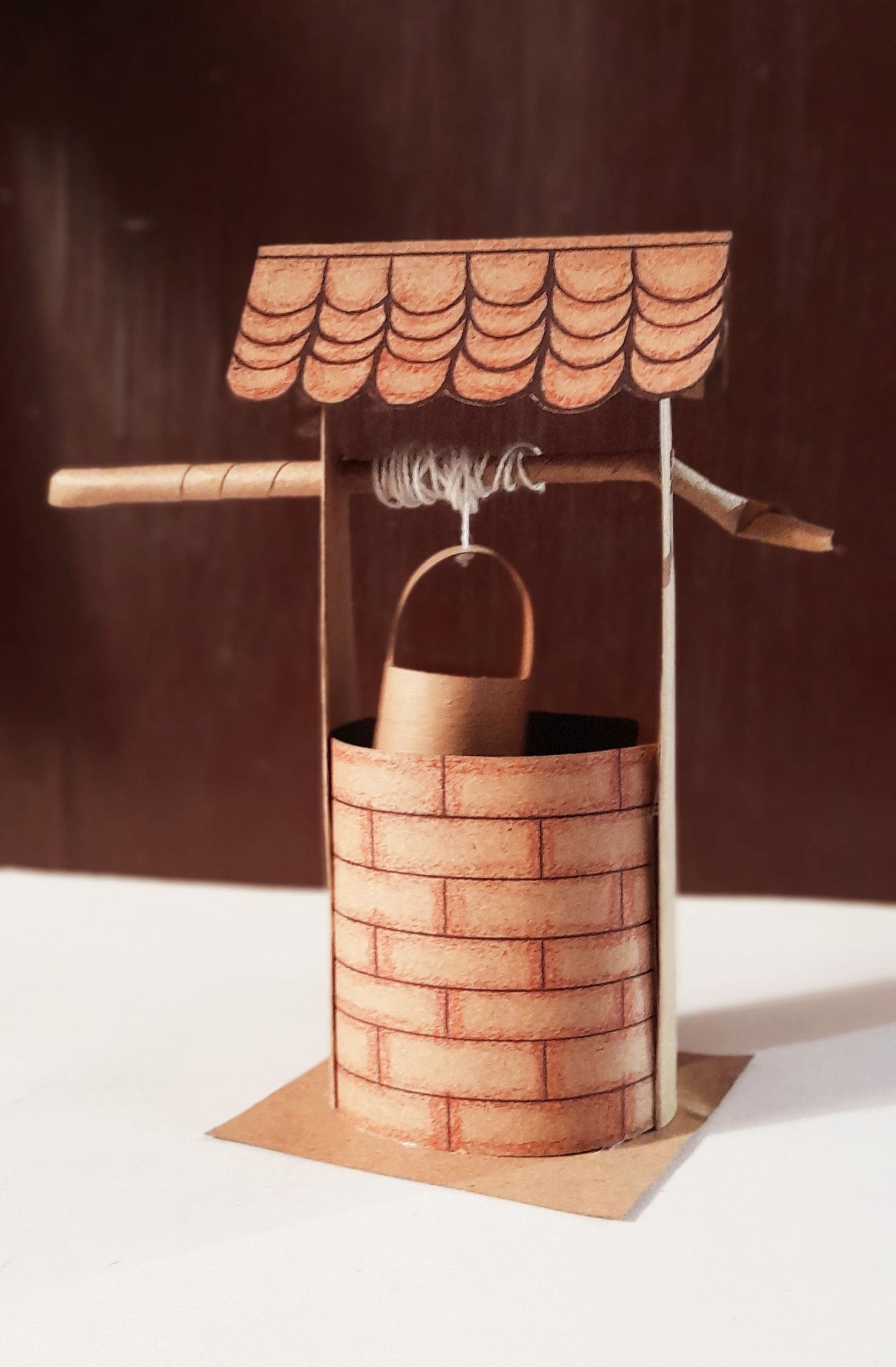 A Working Model of Well From Paper : 3 Steps - Instructables
