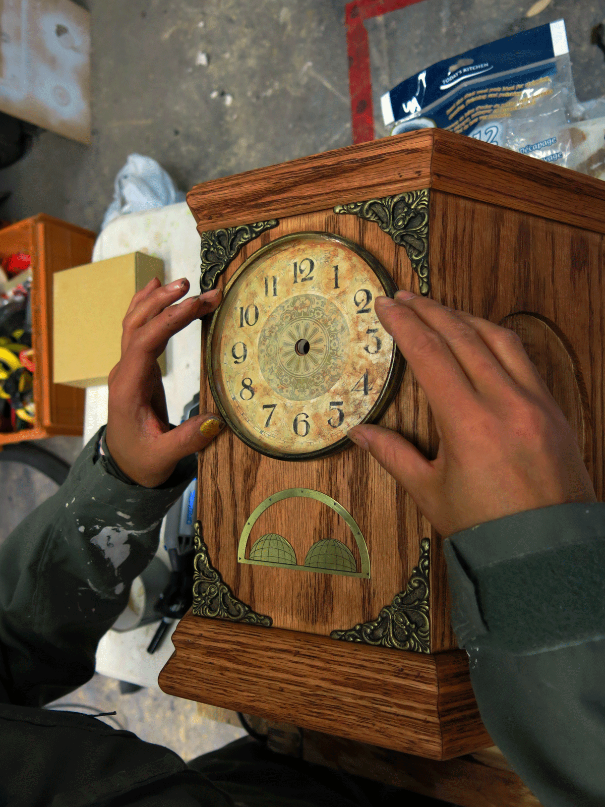 Make a Nice Old Clock From Scratch : 9 Steps (with Pictures ...