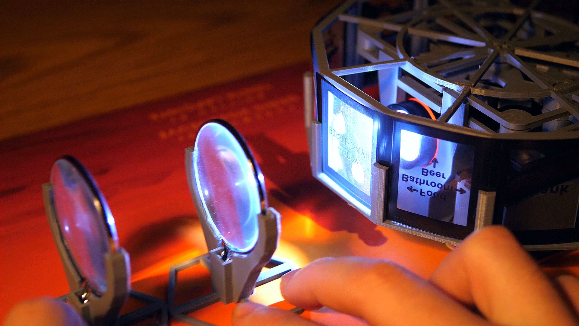 3D Printed Projector | Geneva Drive : 6 Steps (with Pictures ...