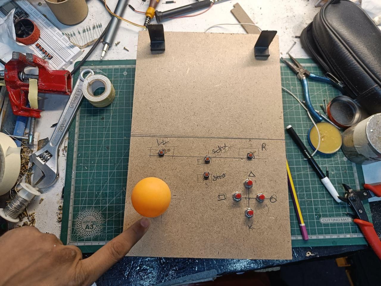 DIY Arcade Game Bluetooth Controller for Desktop Devices : 11 Steps ...