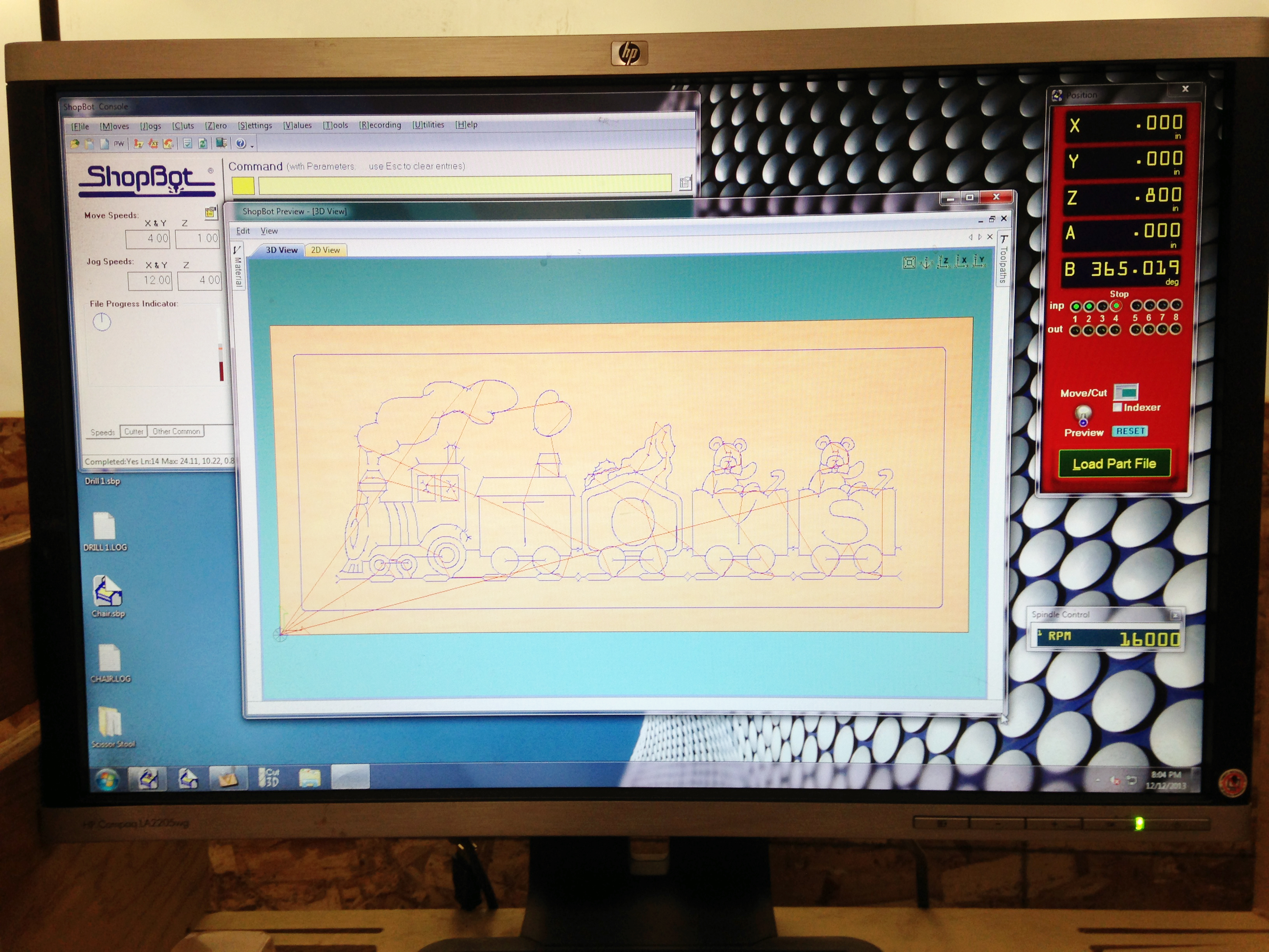 Custom Wooden Signs Made With Shopbot CNC Router : 7 Steps (with ...