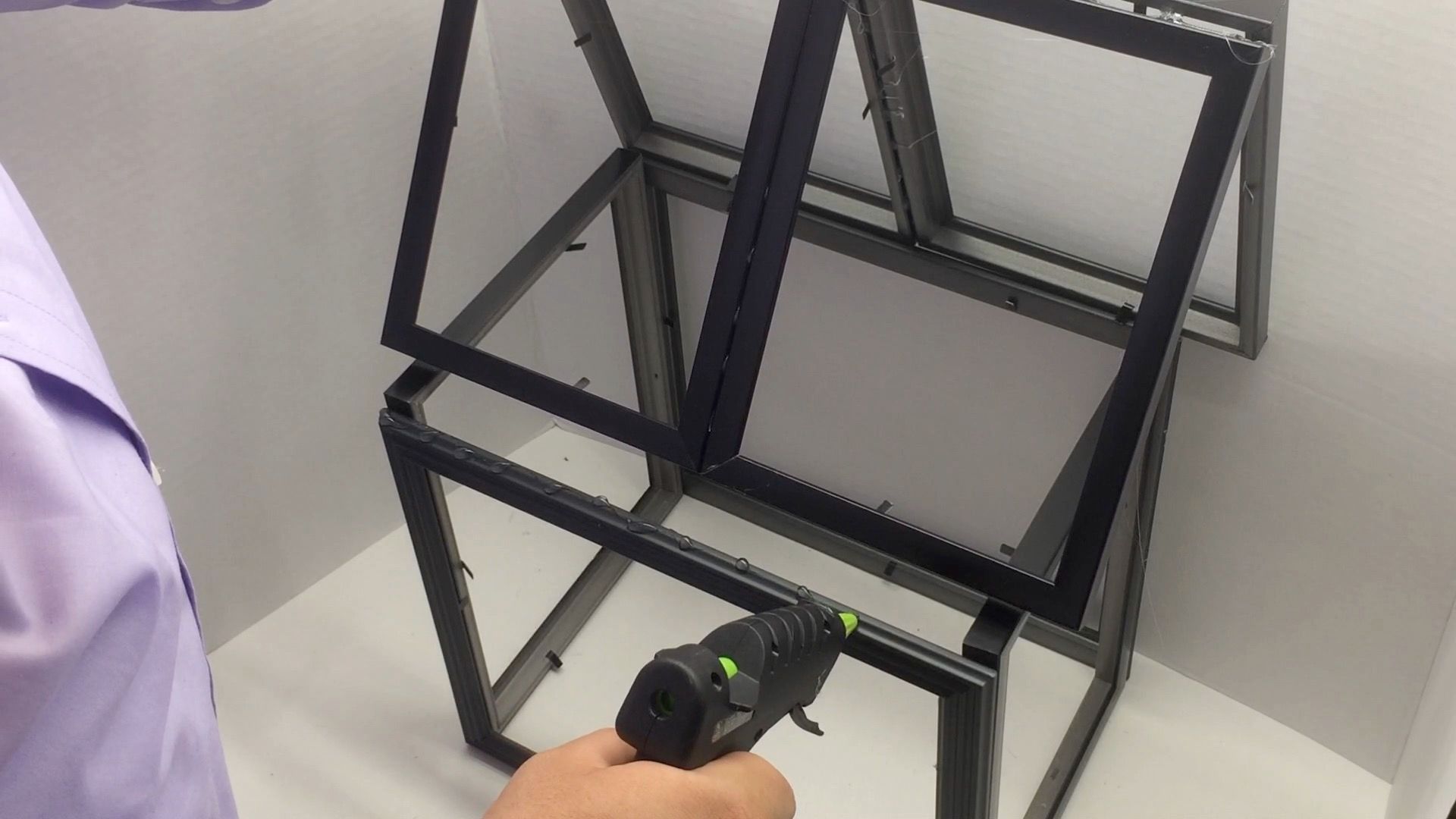 Gorgeous Mini Greenhouse From Cheap Picture Frames : 8 Steps (with ...