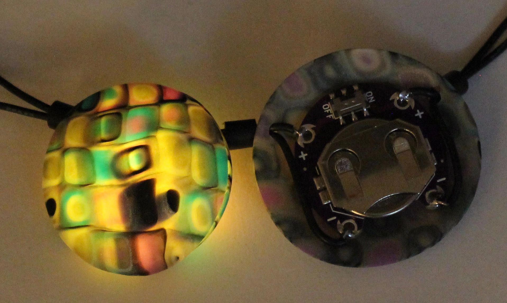 Illuminated Polymer Clay Necklace : 9 Steps (with Pictures) - Instructables