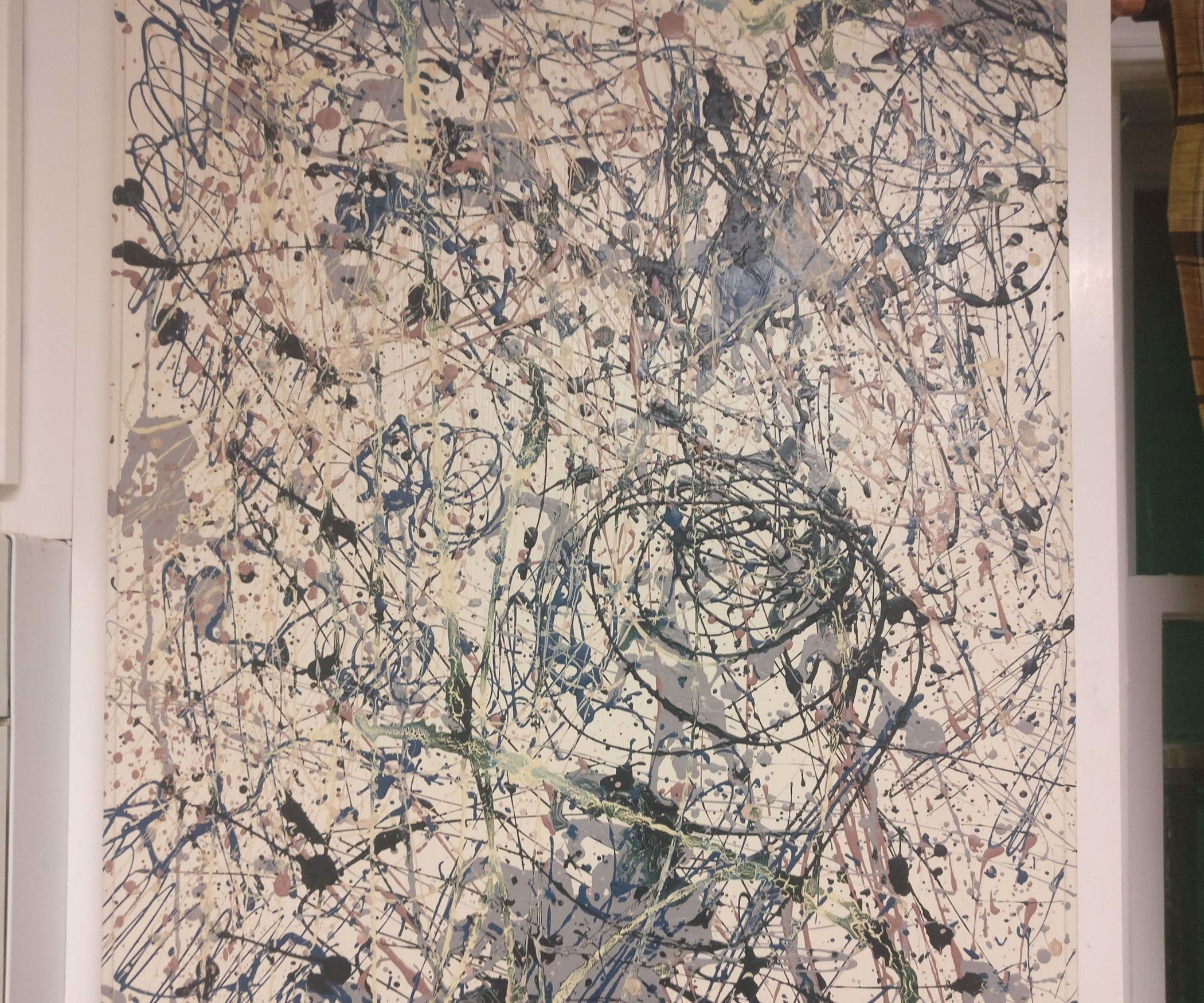 New Kitchen Cabinets With a Jackson Pollock Inspired Design : 6 Steps ...