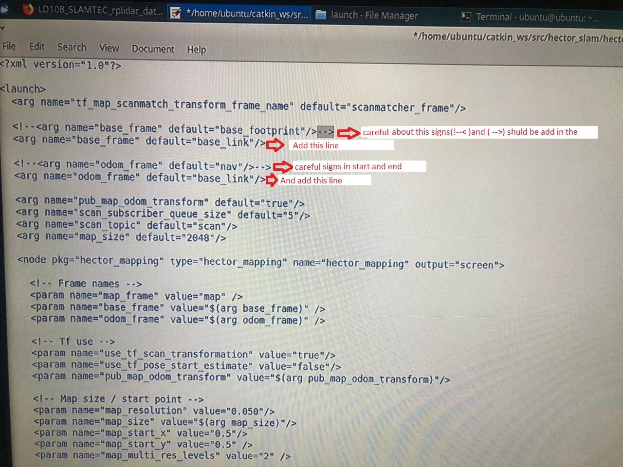Using Raspberry Pi 4, With Ubuntu , Ros , Rplidar , Arduino : 22 Steps - Instructables