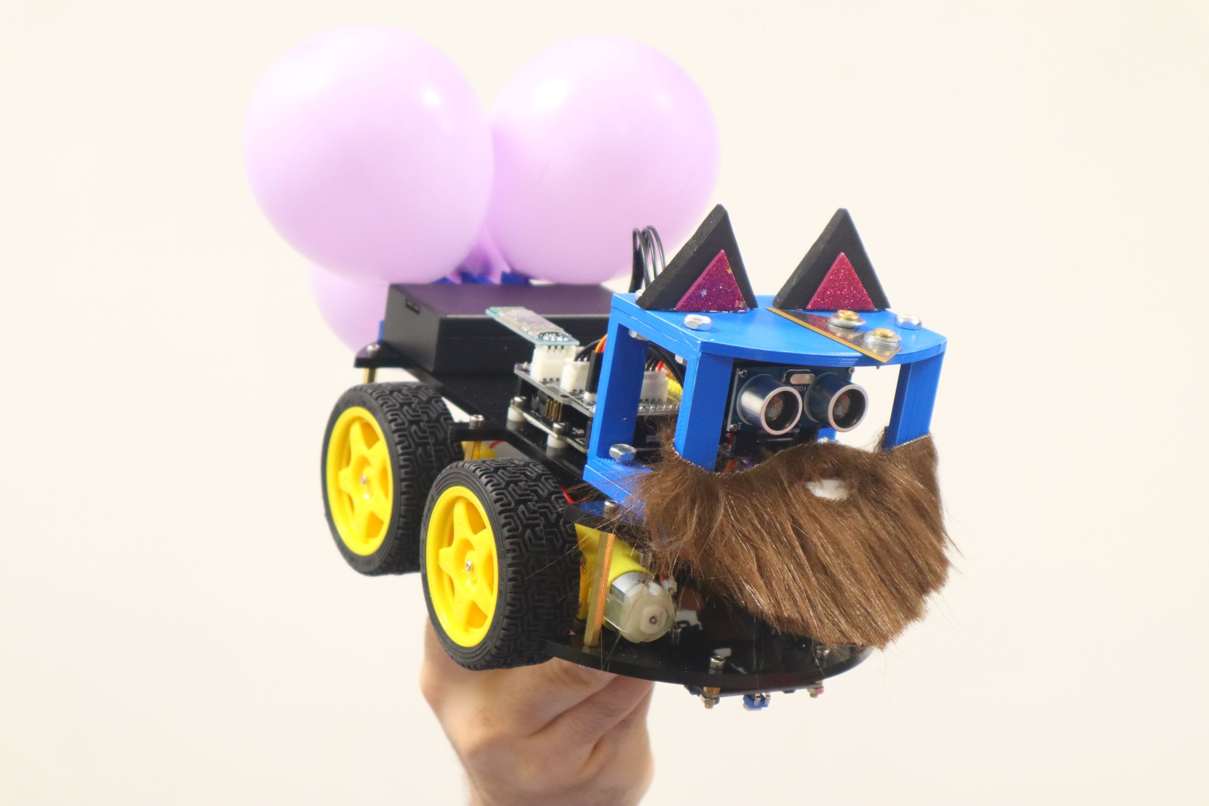 DIY Mario Kart Balloon Battle Robots : 4 Steps (with Pictures ...