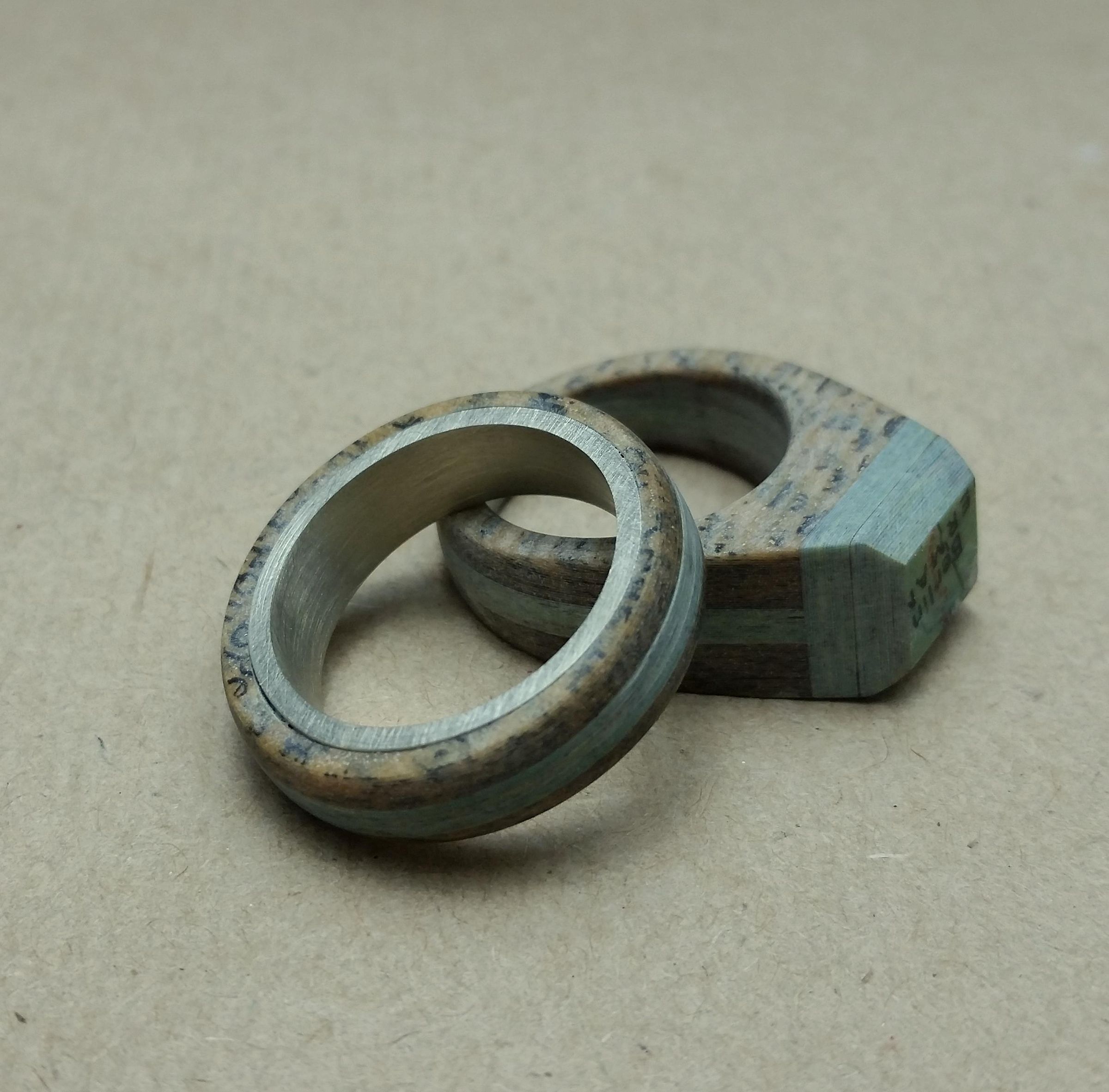 Layered Paper Composite Rings : 13 Steps (with Pictures) - Instructables