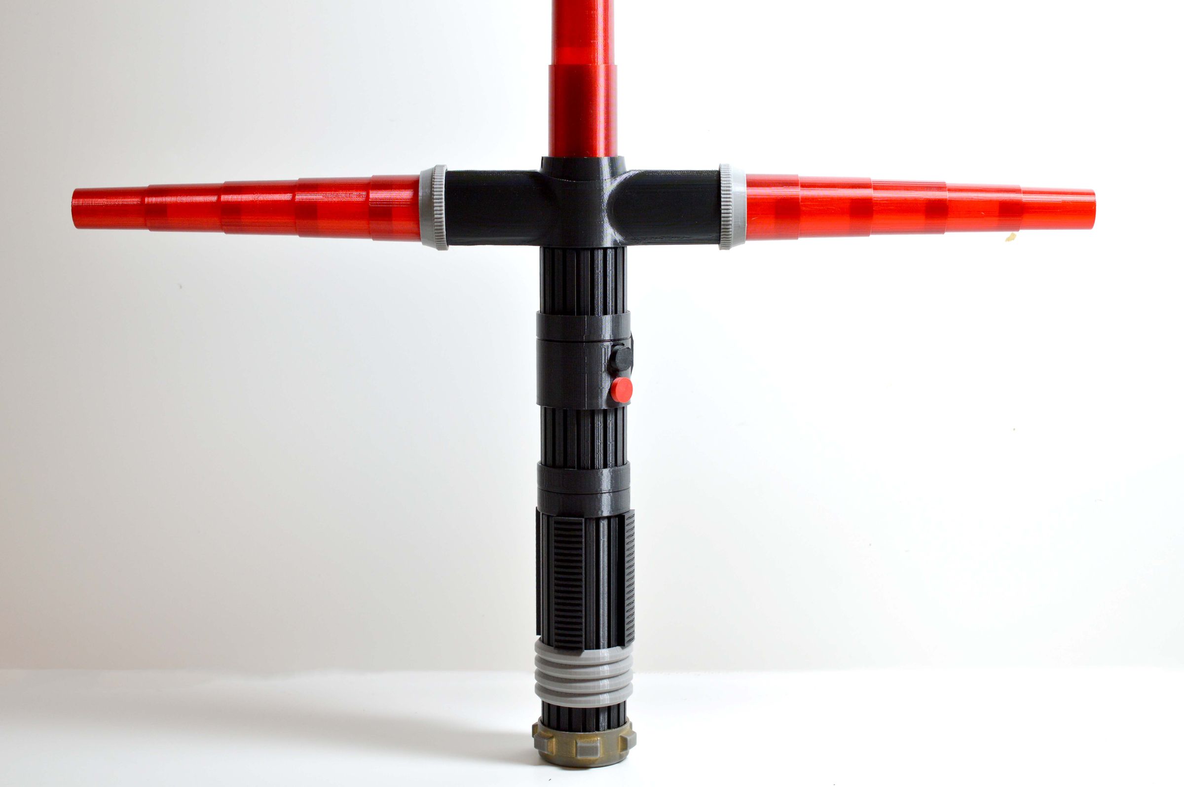 Customizable Crossguard Lightsaber, From the Force Awakens : 3 Steps ...