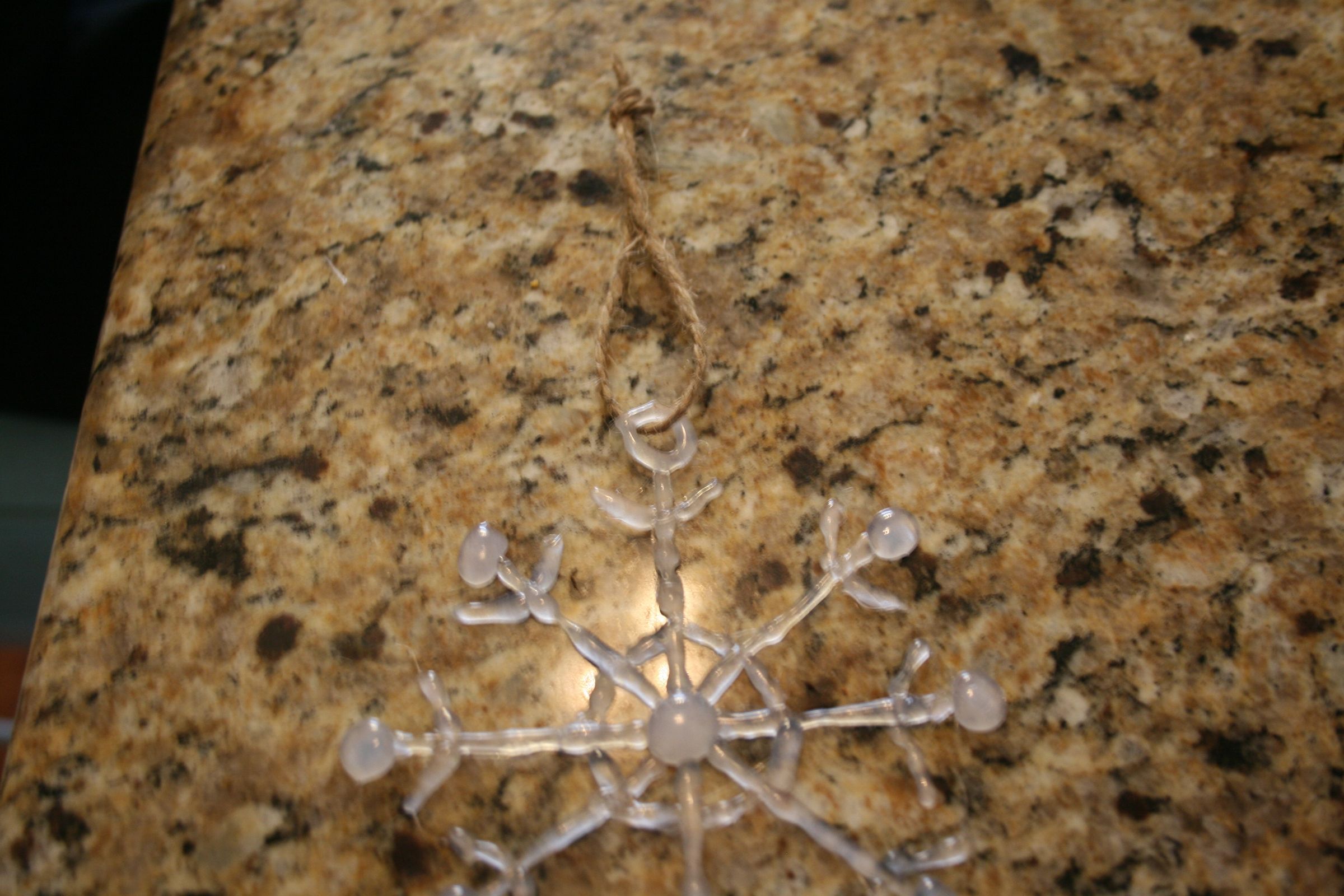 Hot Glue Snowflake Ornaments : 8 Steps (with Pictures) - Instructables