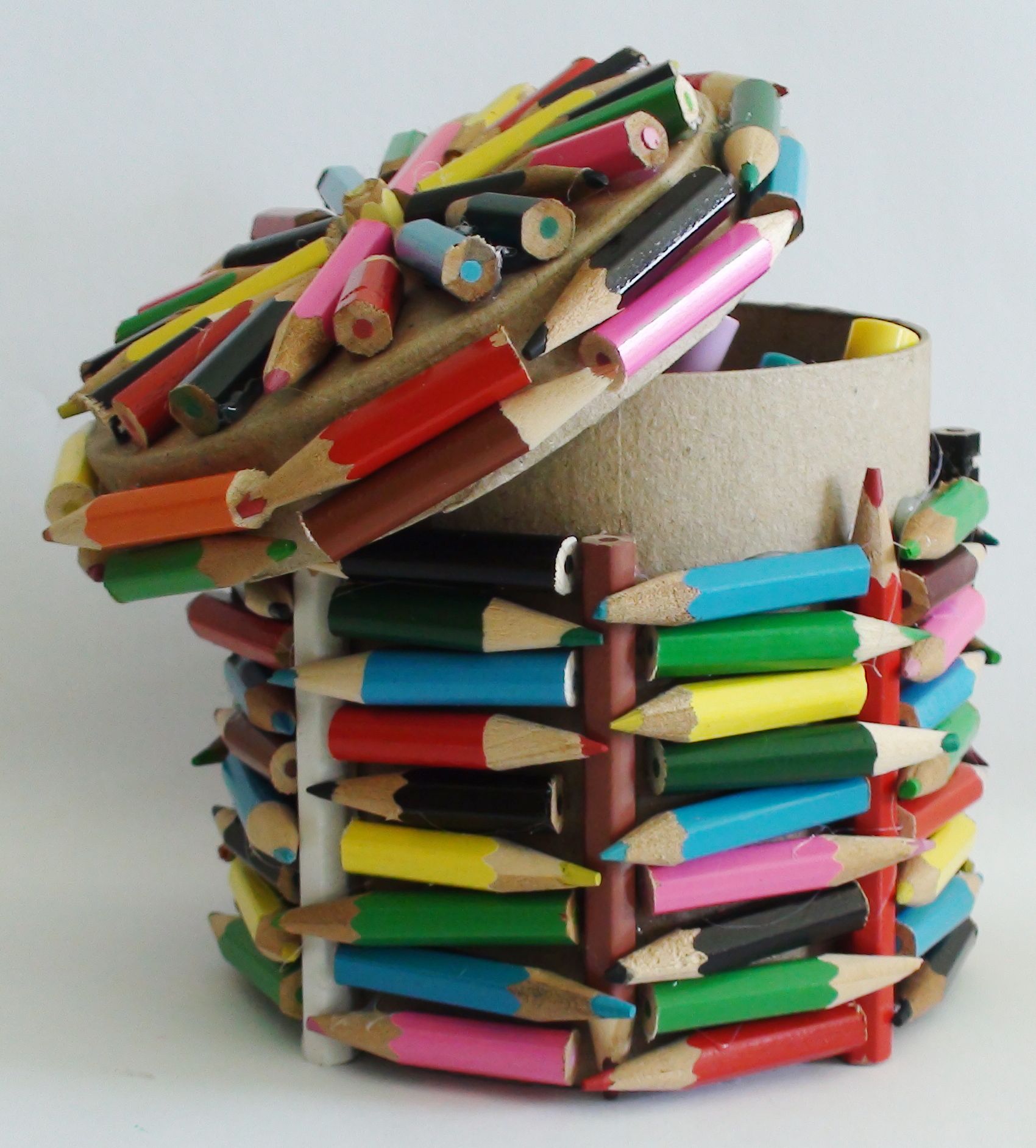 Easy to Make 'Pencil Boxes' Recycle Your Pencils : 5 Steps (with ...