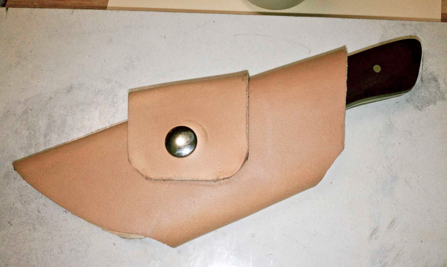 Make a Stitchless Horizontal Carry Sheath... - Instructables