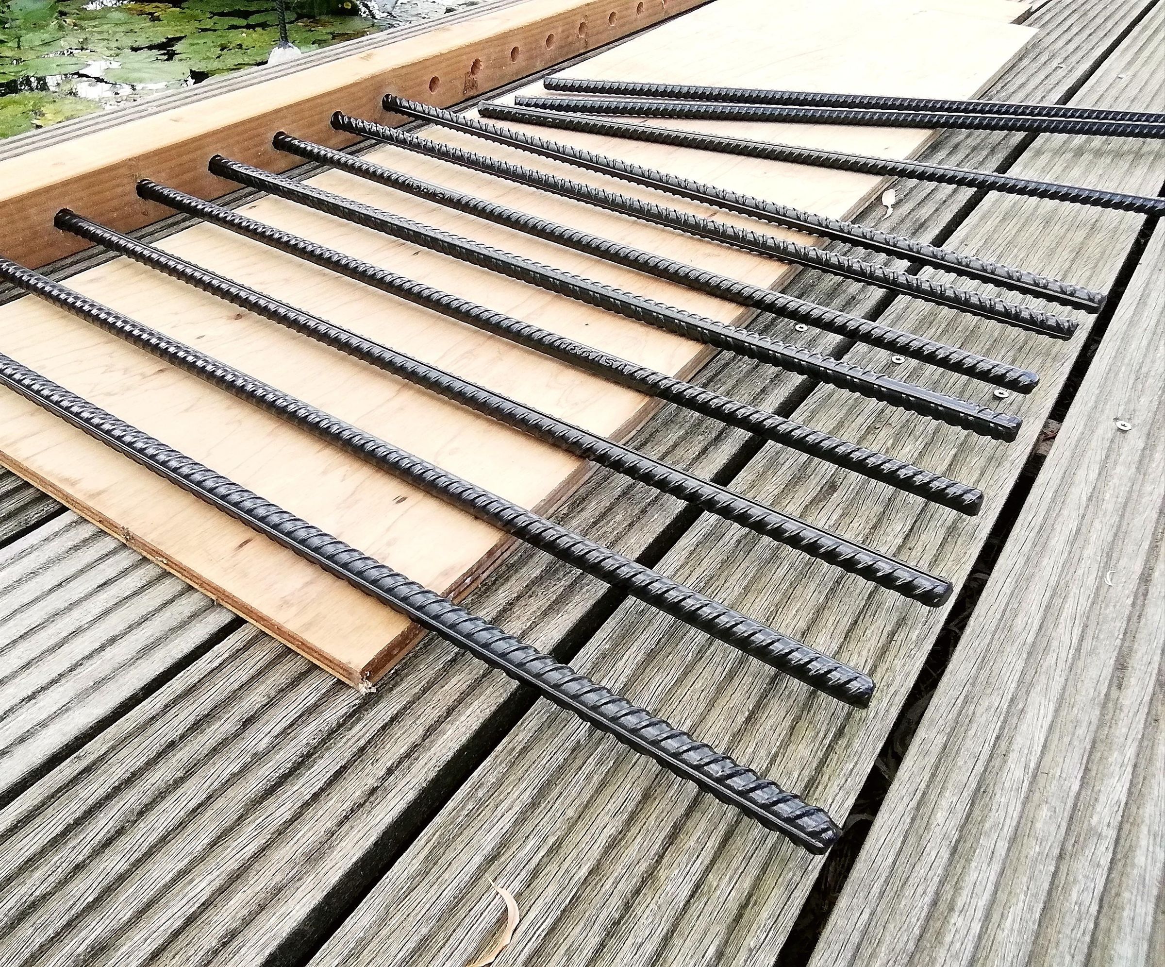 Fence Made From Rebar and Douglas Fir Wood : 23 Steps (with Pictures ...