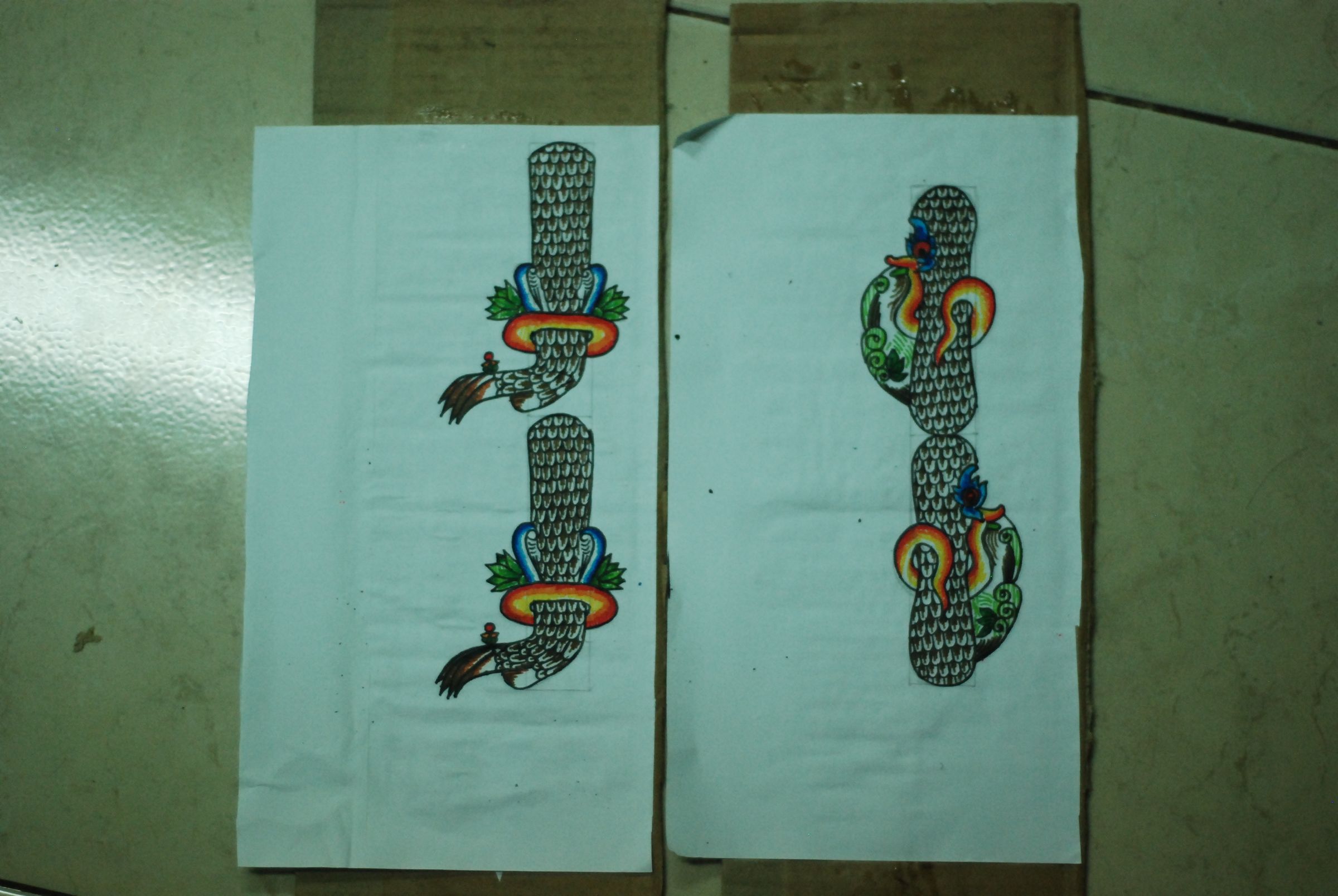 How to Make Colorful WAYANG From Cardboard : 8 Steps (with Pictures ...
