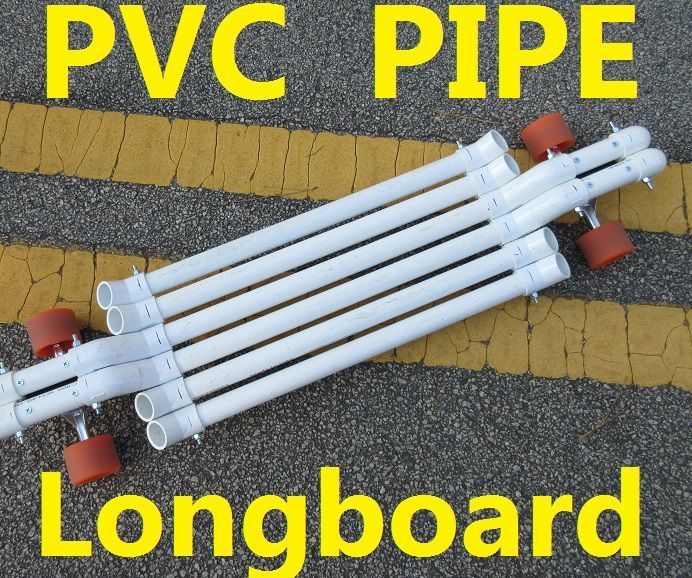 How to Make a PVC Pipe Longboard : 7 Steps (with Pictures) - Instructables