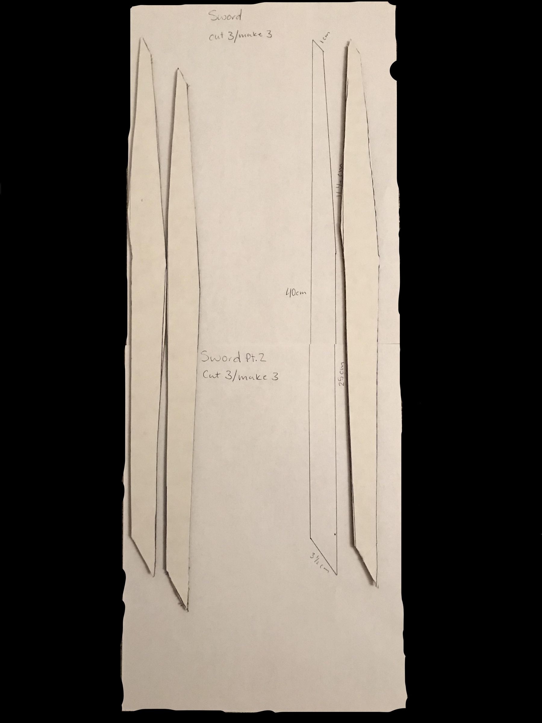 Easy Cardboard Darksaber From the Mandalorian : 8 Steps - Instructables