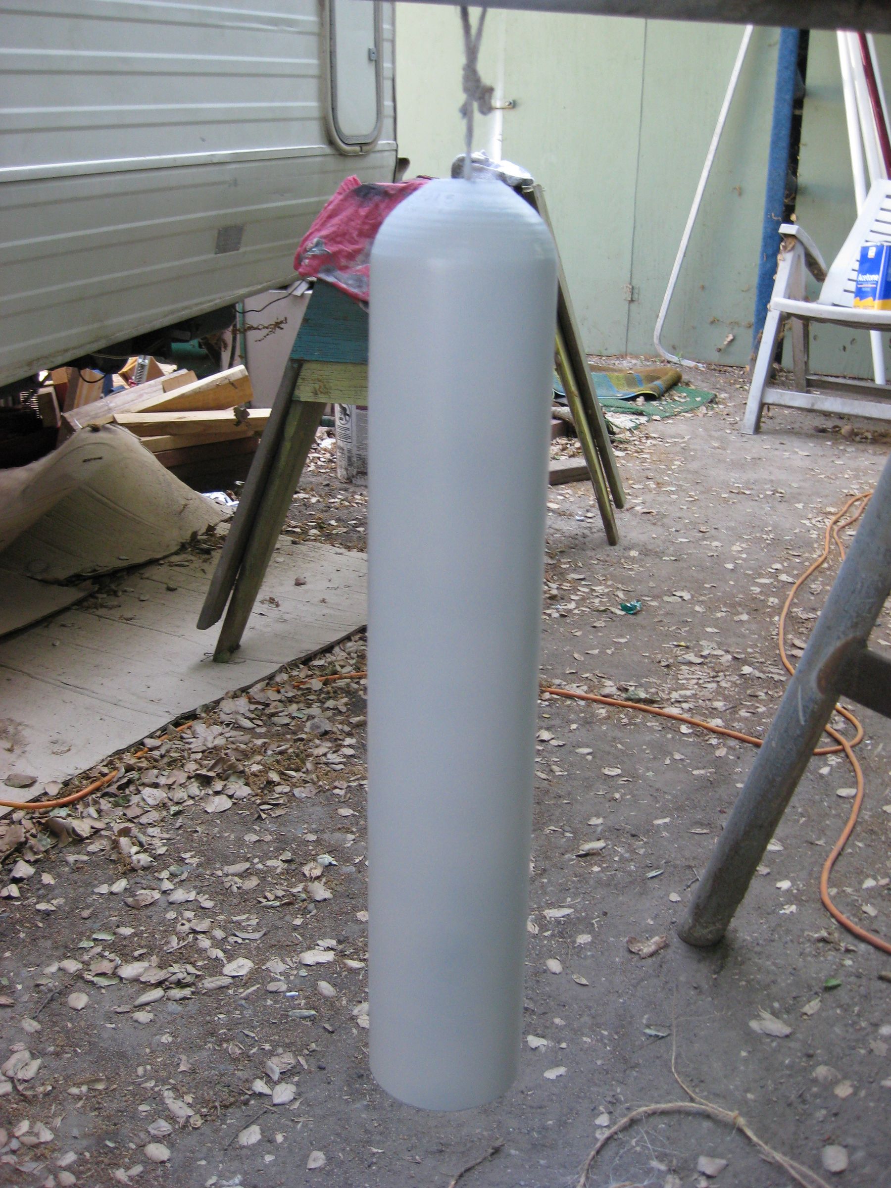 Compressed Gas Cylinder Wind Chime : 11 Steps (with Pictures ...