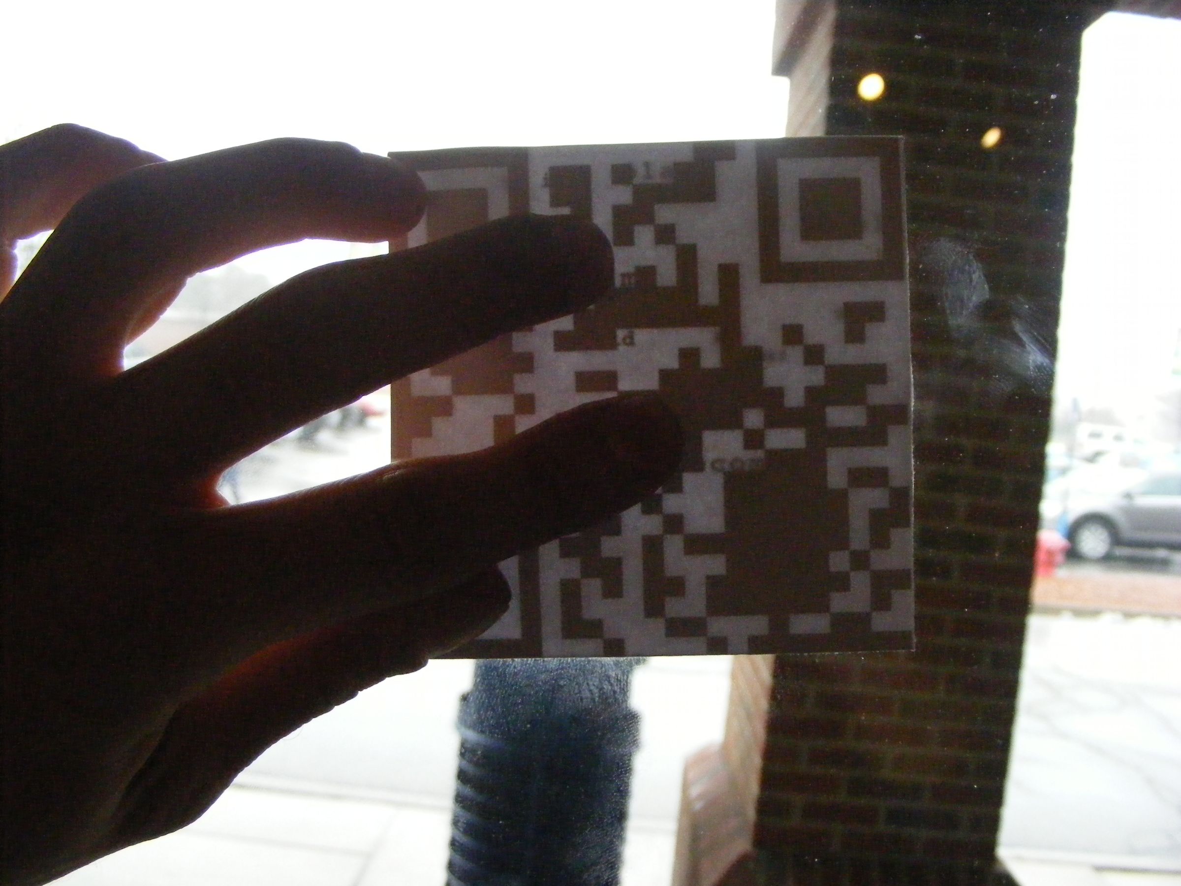 Decoder Business Card - QR Coded Secret Message : 6 Steps (with ...