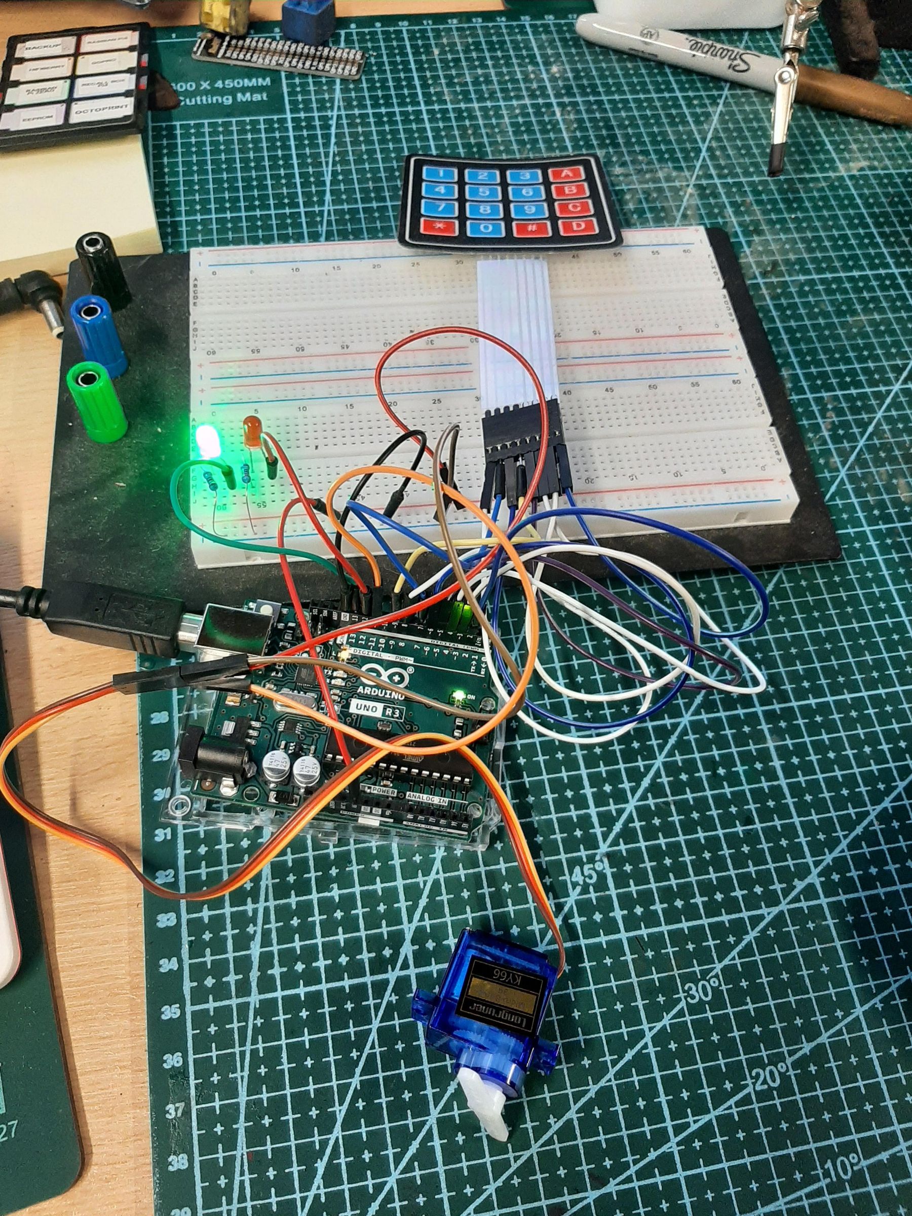 Arduino Basics: Making a Locking Mechanism : 11 Steps (with Pictures ...