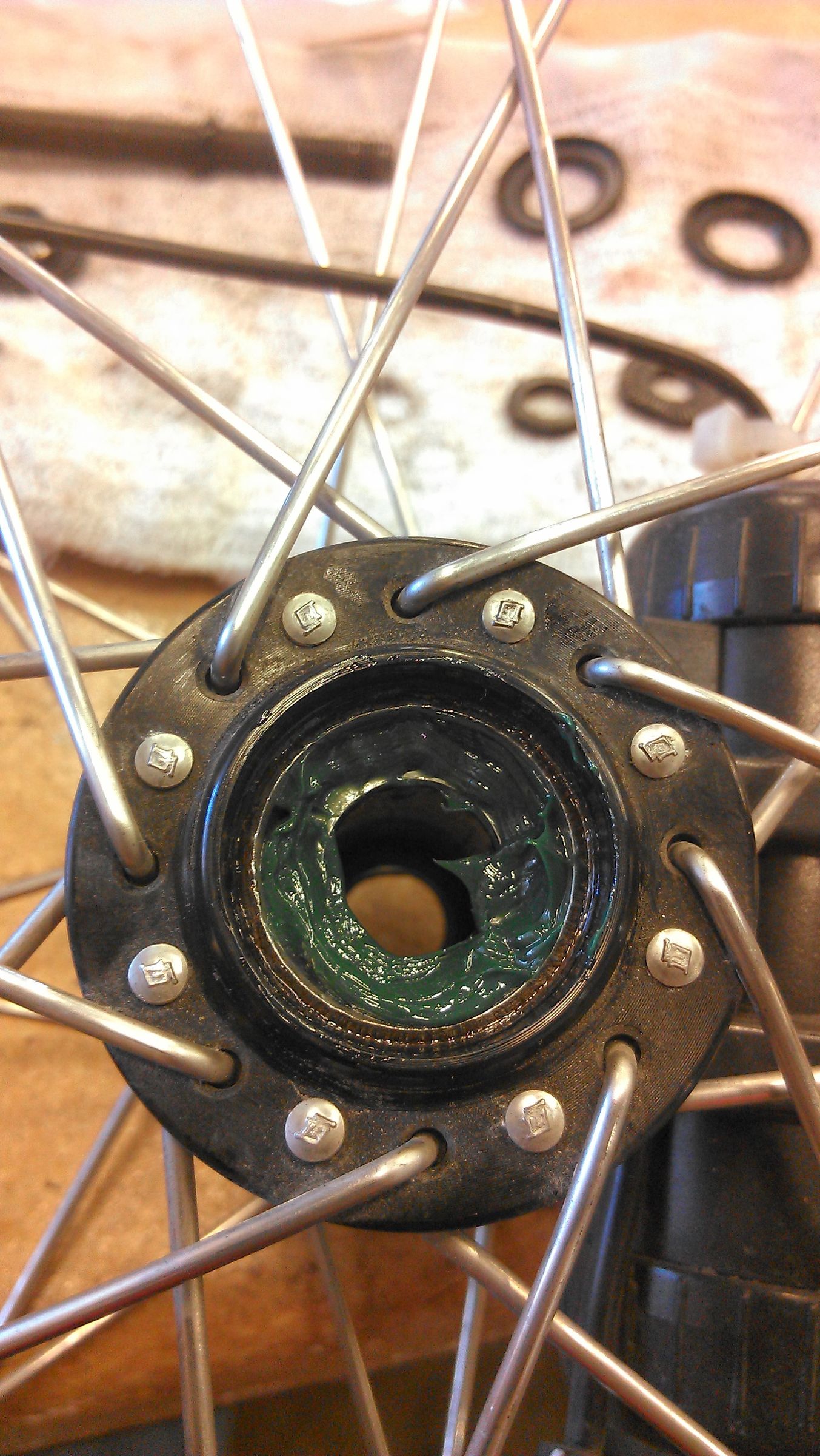 How to Rebuild a Bicycle Front Hub...at TechShop! : 7 Steps - Instructables