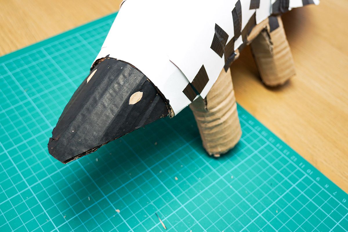 DIY Cardboard Pangolin | Sculpt an Armoured Animal With Recycled Card ...