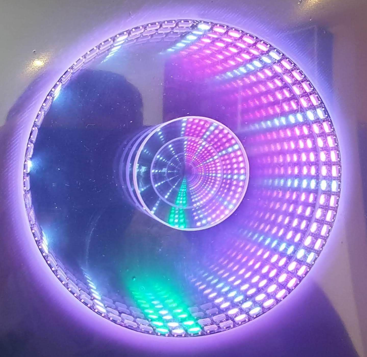 Easy - Infinity Mirror Clock : 9 Steps (with Pictures) - Instructables