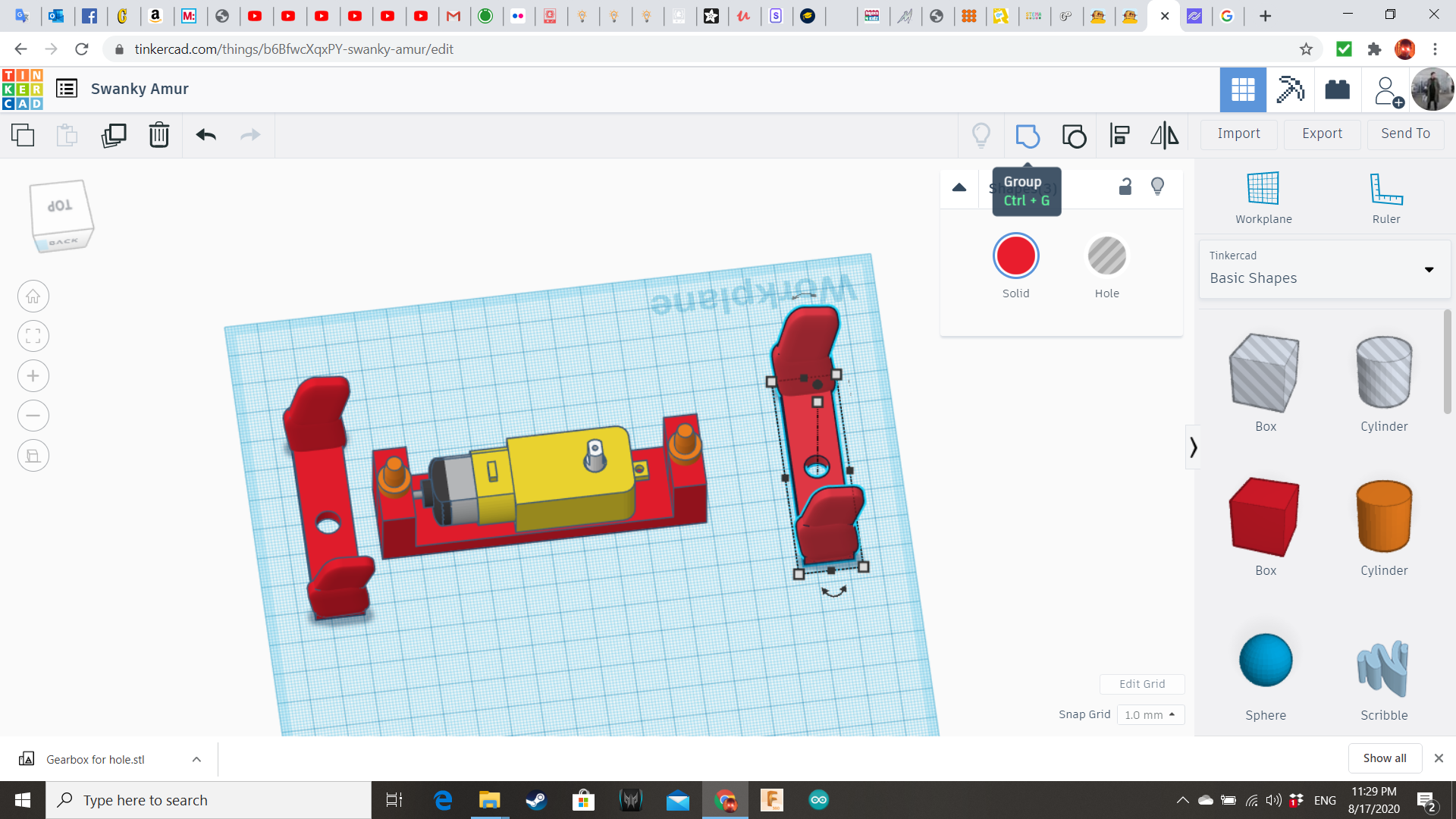 Tinkercad Robotics for School: Create TWO Walking Machines! : 27 Steps ...
