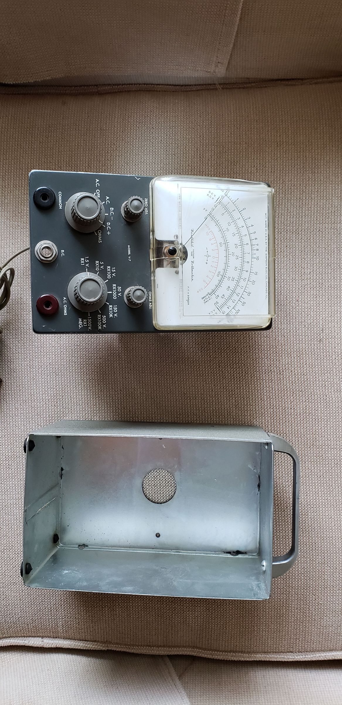 Heathkit V-7 VTVM Repair : 8 Steps - Instructables